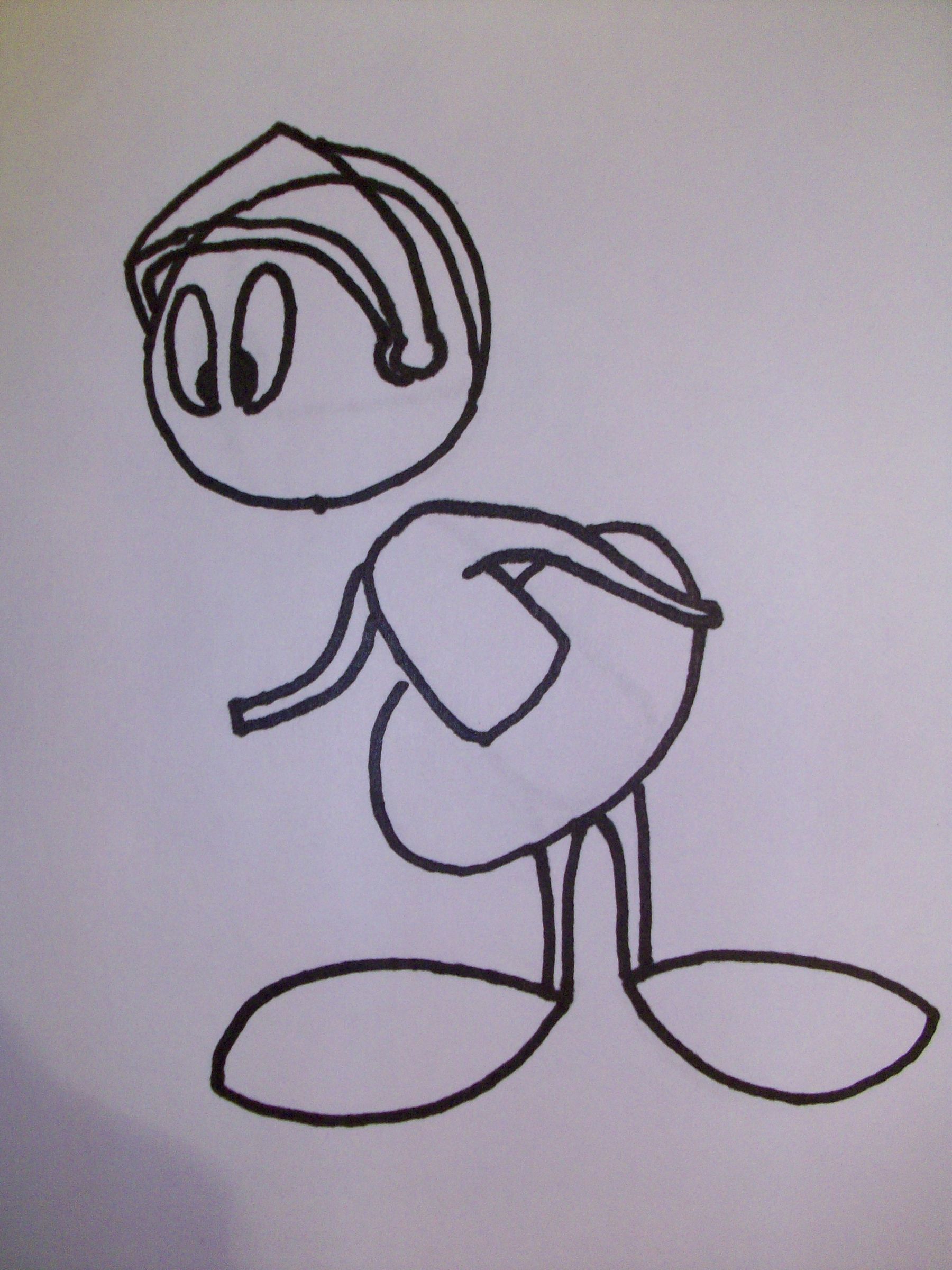 How to Draw Marvin the Martian (from Looney Tunes) : 6 Steps ...