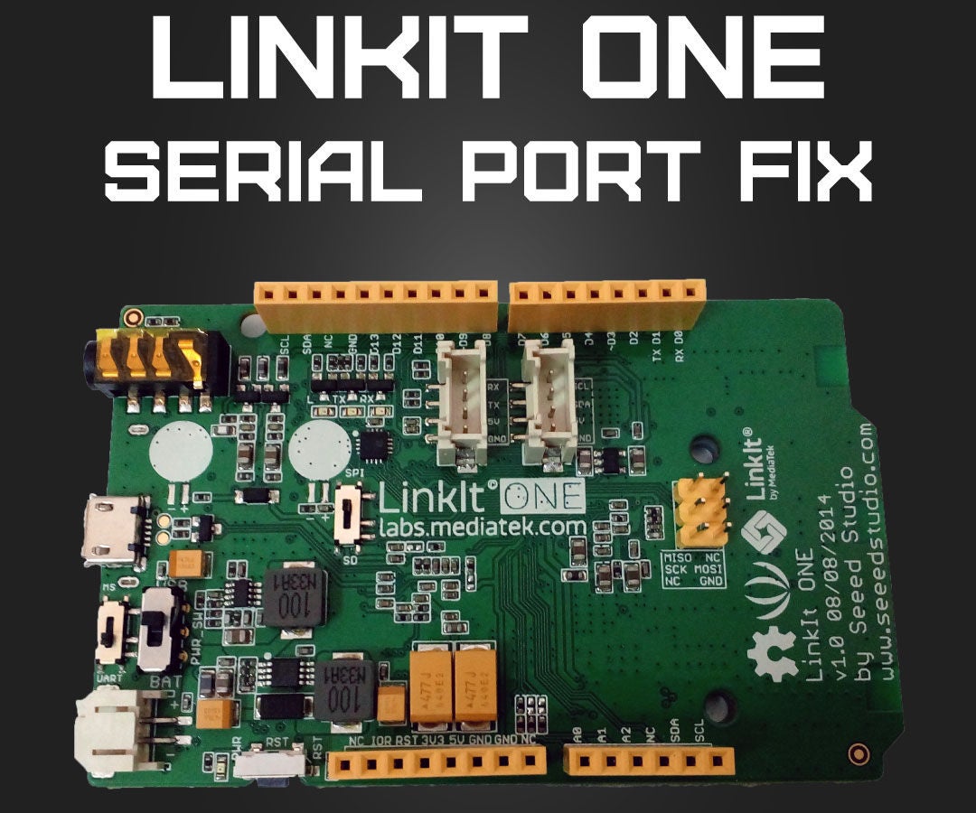Linkit One Serial Port Fix Instructables 8474