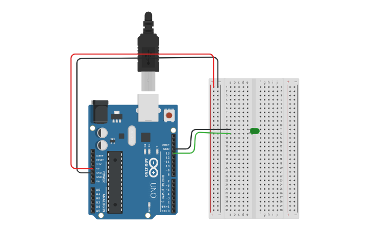 How to Blink an LED (Tinkercad) - Instructables