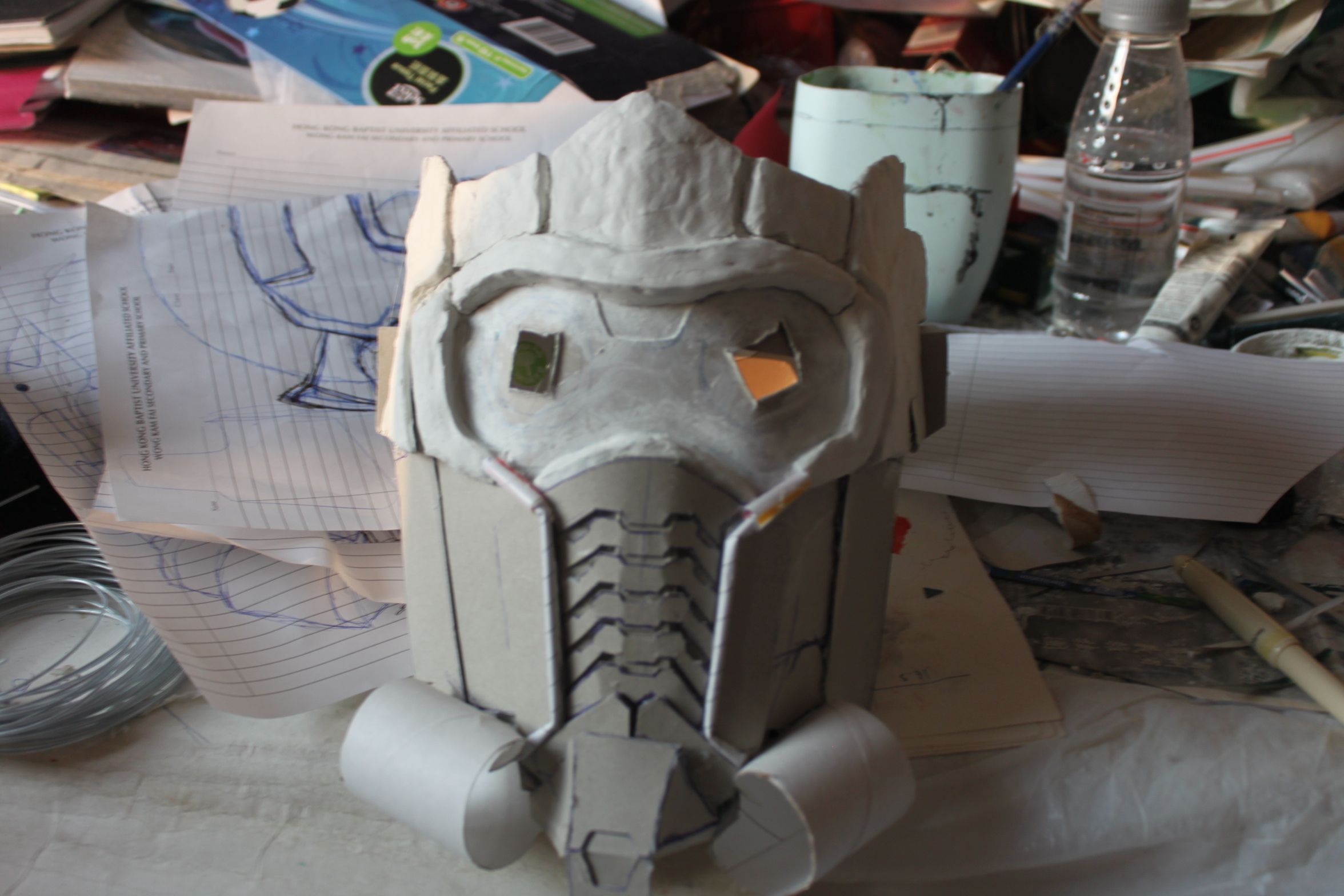 Star Lord Mask Pepakura