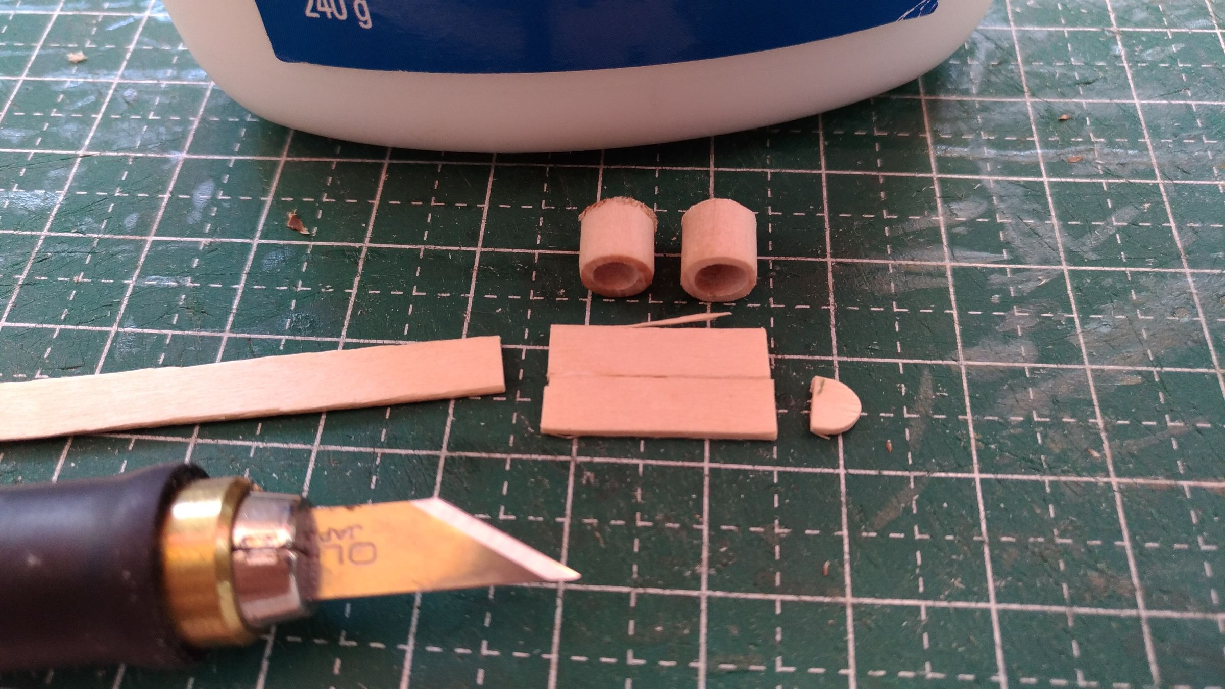 Starcraft 1 Terran Siege Tank Mini Popsicle Stick Model : 5 Steps (with ...