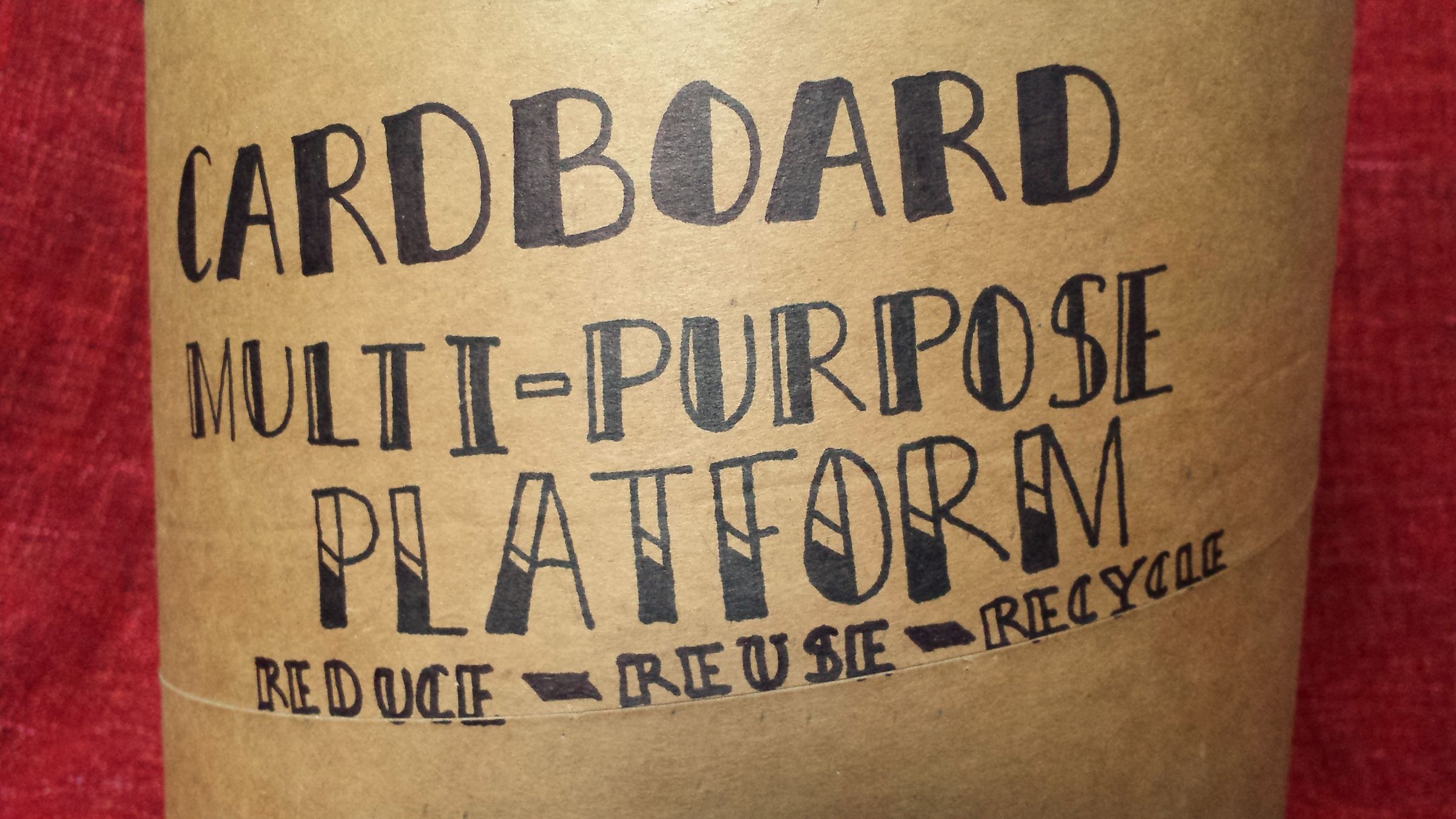 Multi-Purpose Cardboard Platform : 3 Steps - Instructables