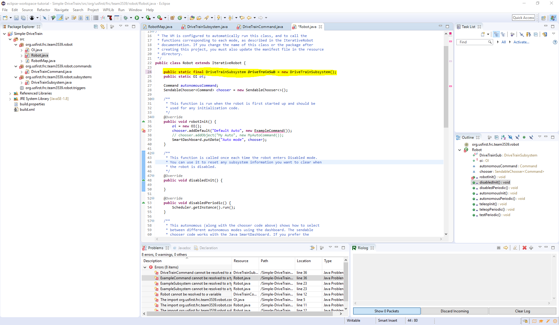 How to Write a Simple Drivetrain for FRC (Java) : 12 Steps (with ...