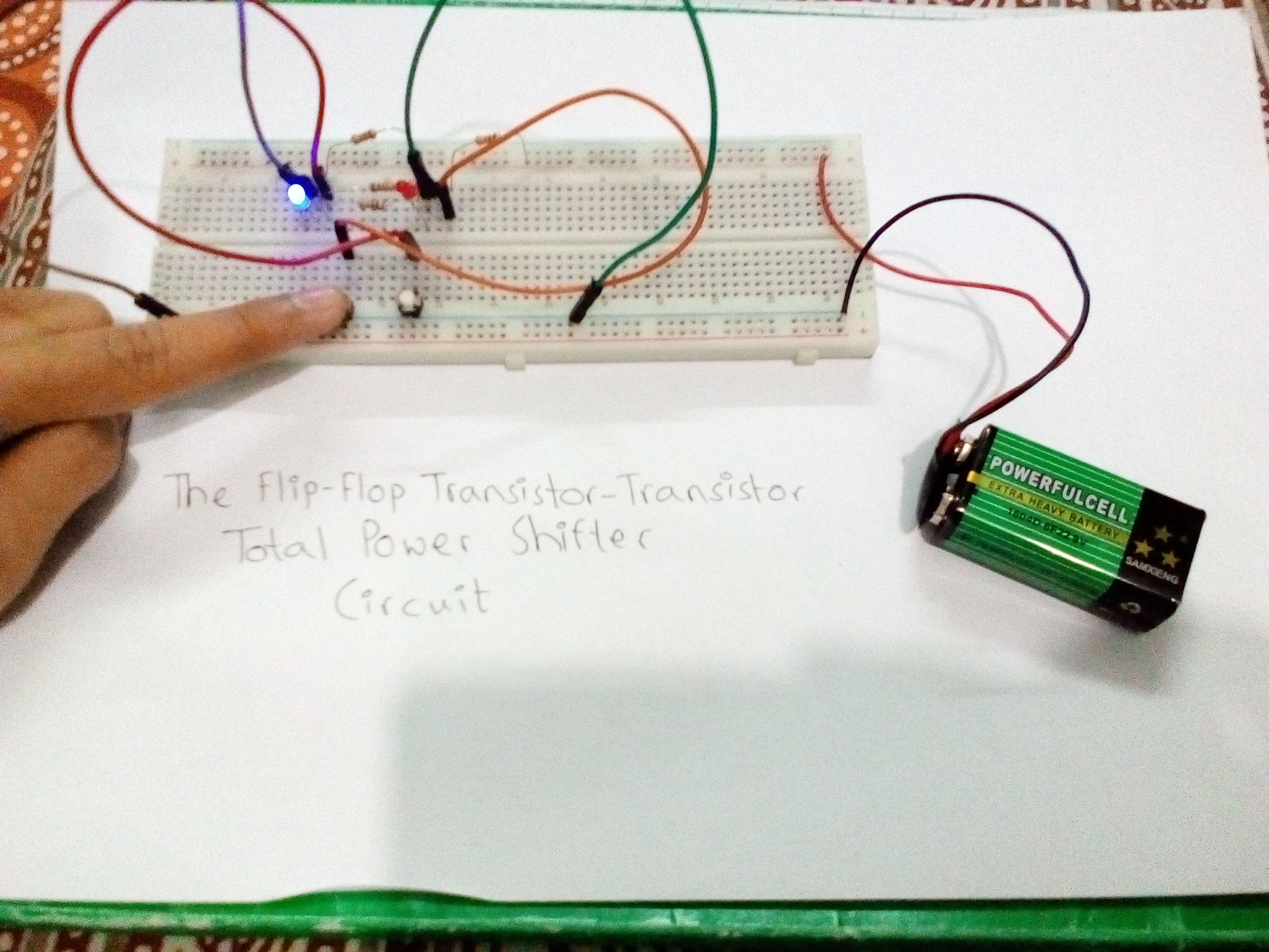 Flip-Flop Circuit (Transistor-Transistor SR Latch Circuit) : 3 Steps ...
