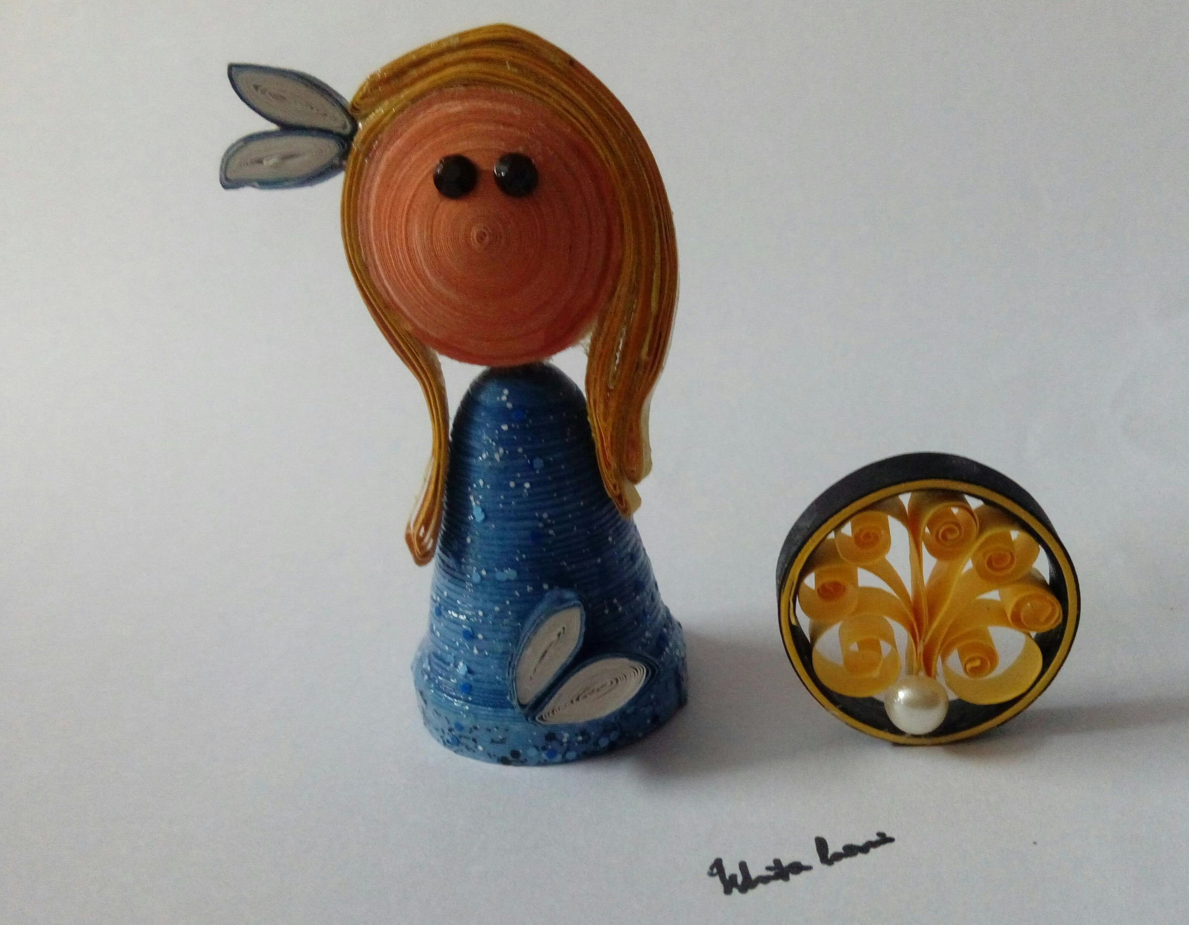 Cute Quilled Mini Dolls : 4 Steps (with Pictures) - Instructables