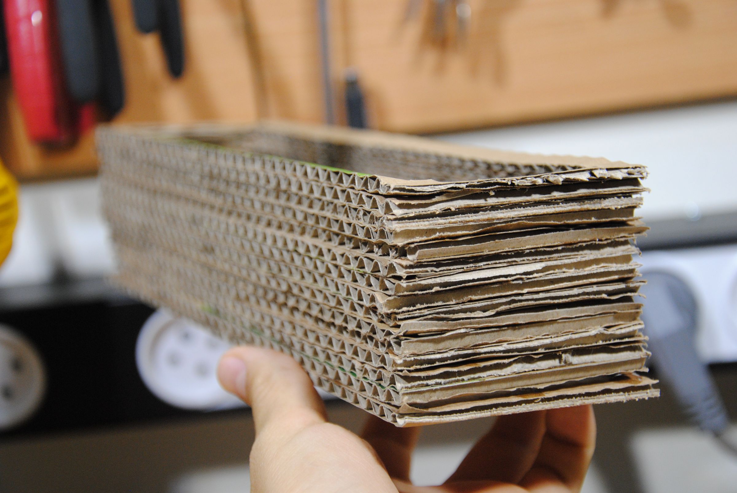 DIY Floating Cardboard Shelf With HIDDEN STORAGE! : 9 Steps (with ...