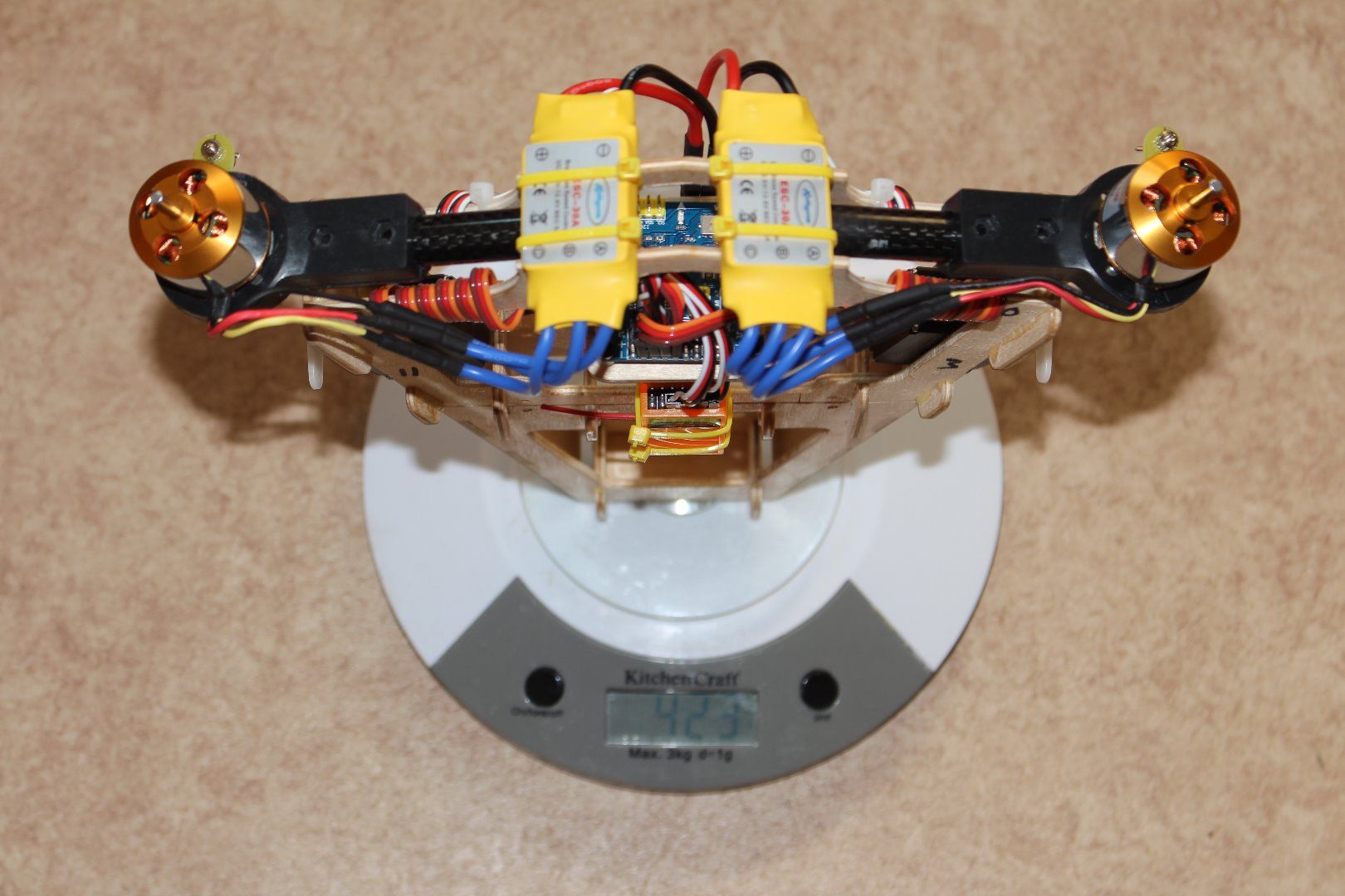 Bicopter A2212 1400Kv Motors Multiwii Fc : 4 Steps (with Pictures ...