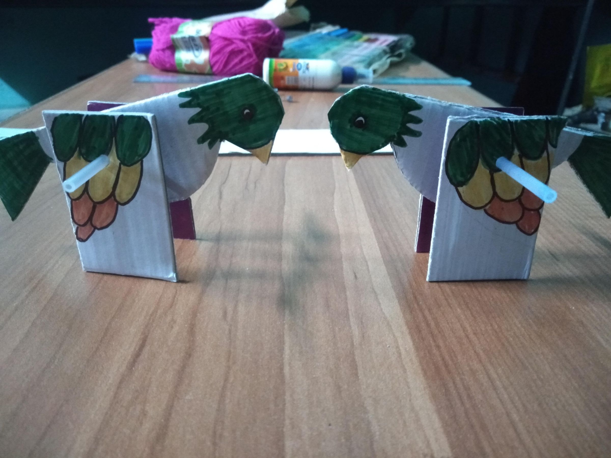 Decorative Birds Hanging Made by Cardboard Sheet : 6 Steps - Instructables