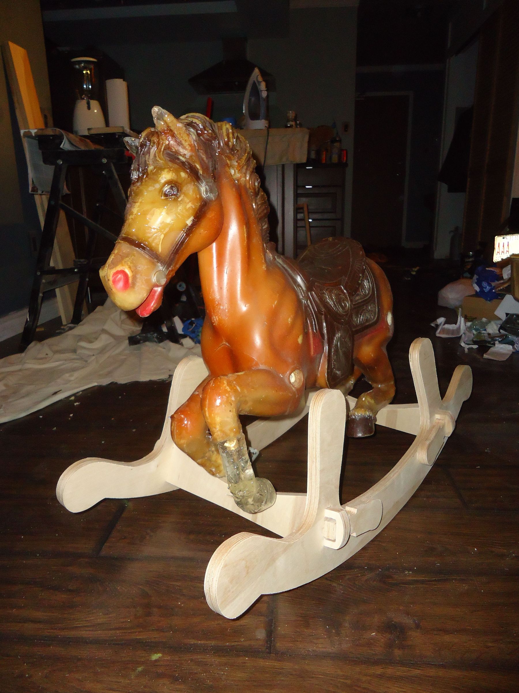 Retrofitting a Retro Rocking Horse : 8 Steps (with Pictures ...