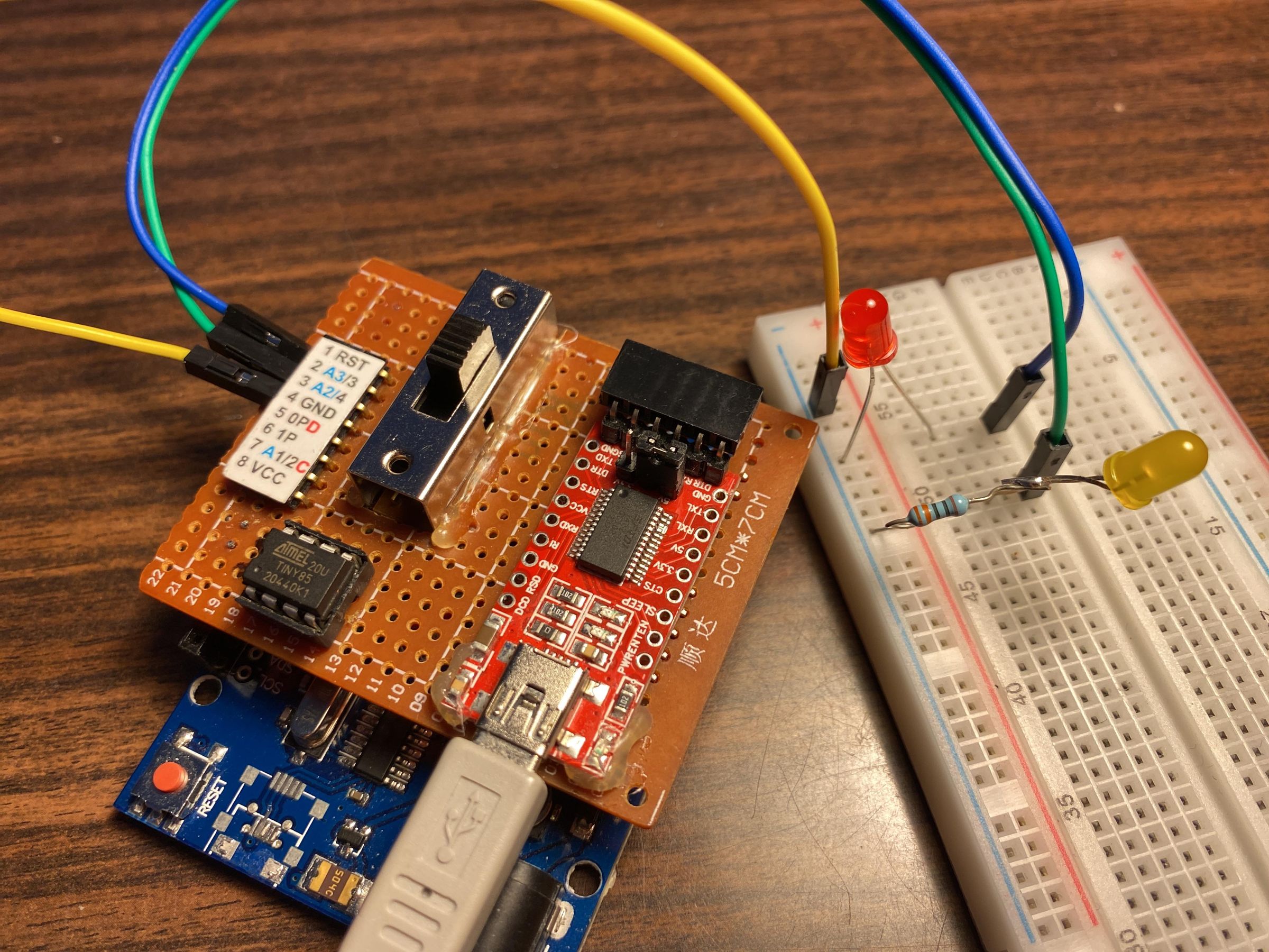 Accurate Timing for ATTiny85 - Internal Oscillator at 1MHz : 3 Steps ...