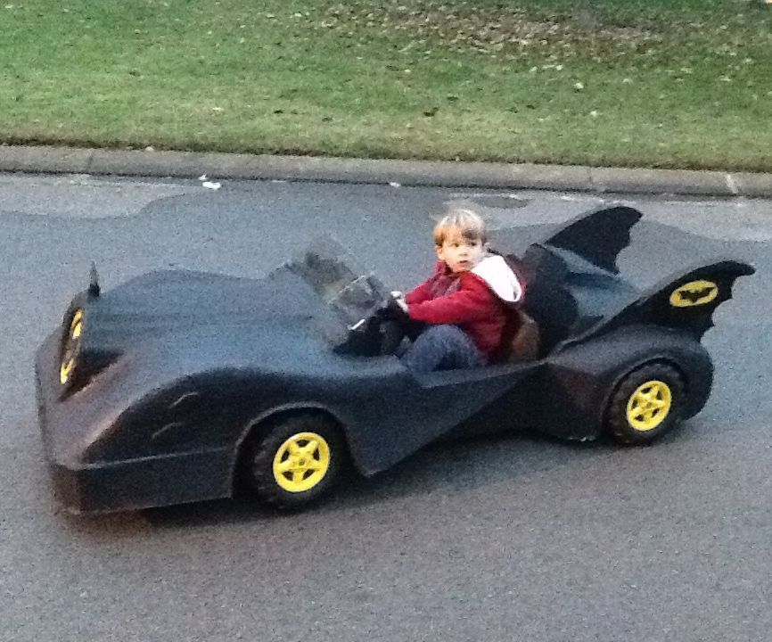 Power Wheels Barbie Jeep to Batman's Batmobile : 5 Steps - Instructables