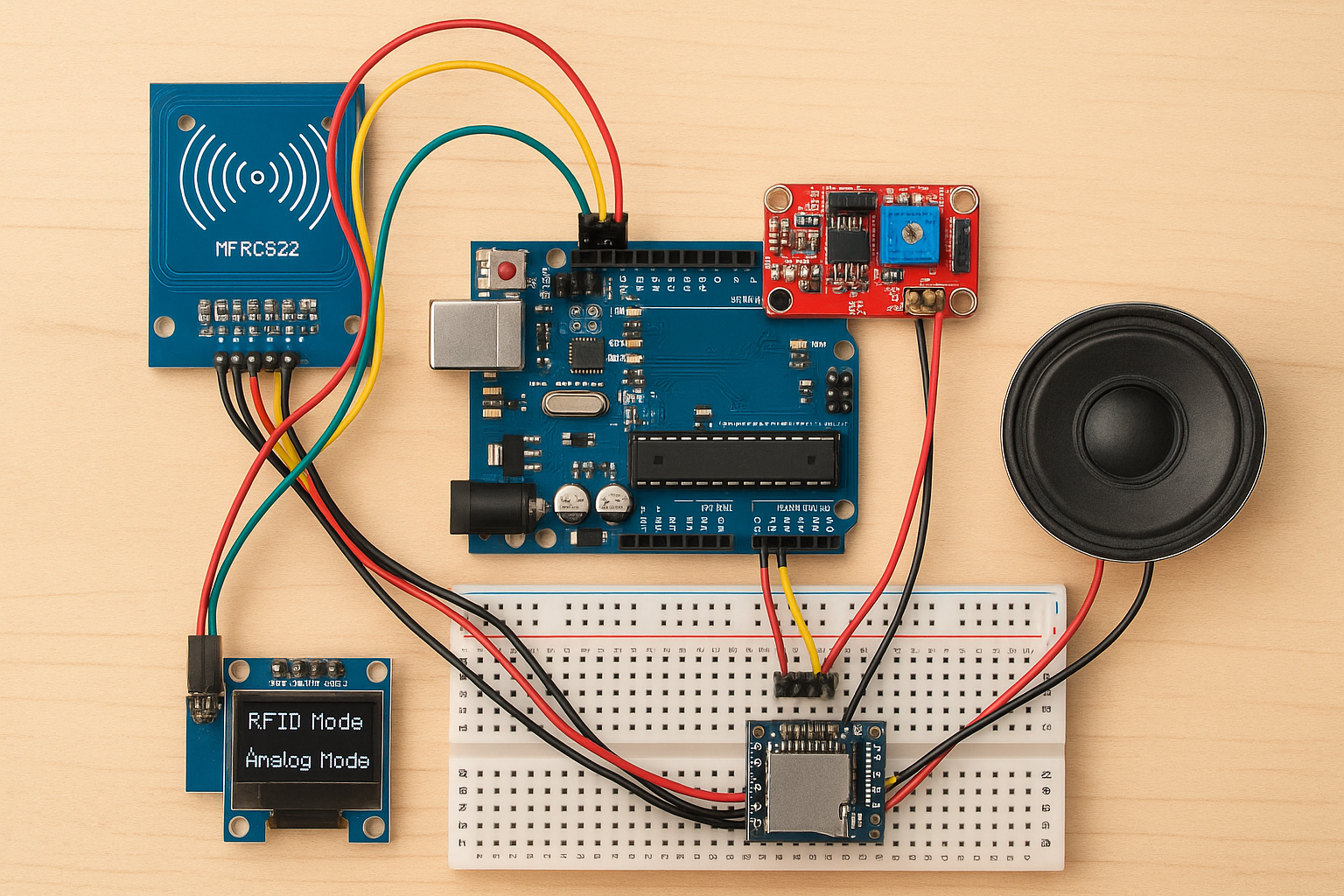 RFID + Voltage Amplifier Triggered MP3 Player - Instructables