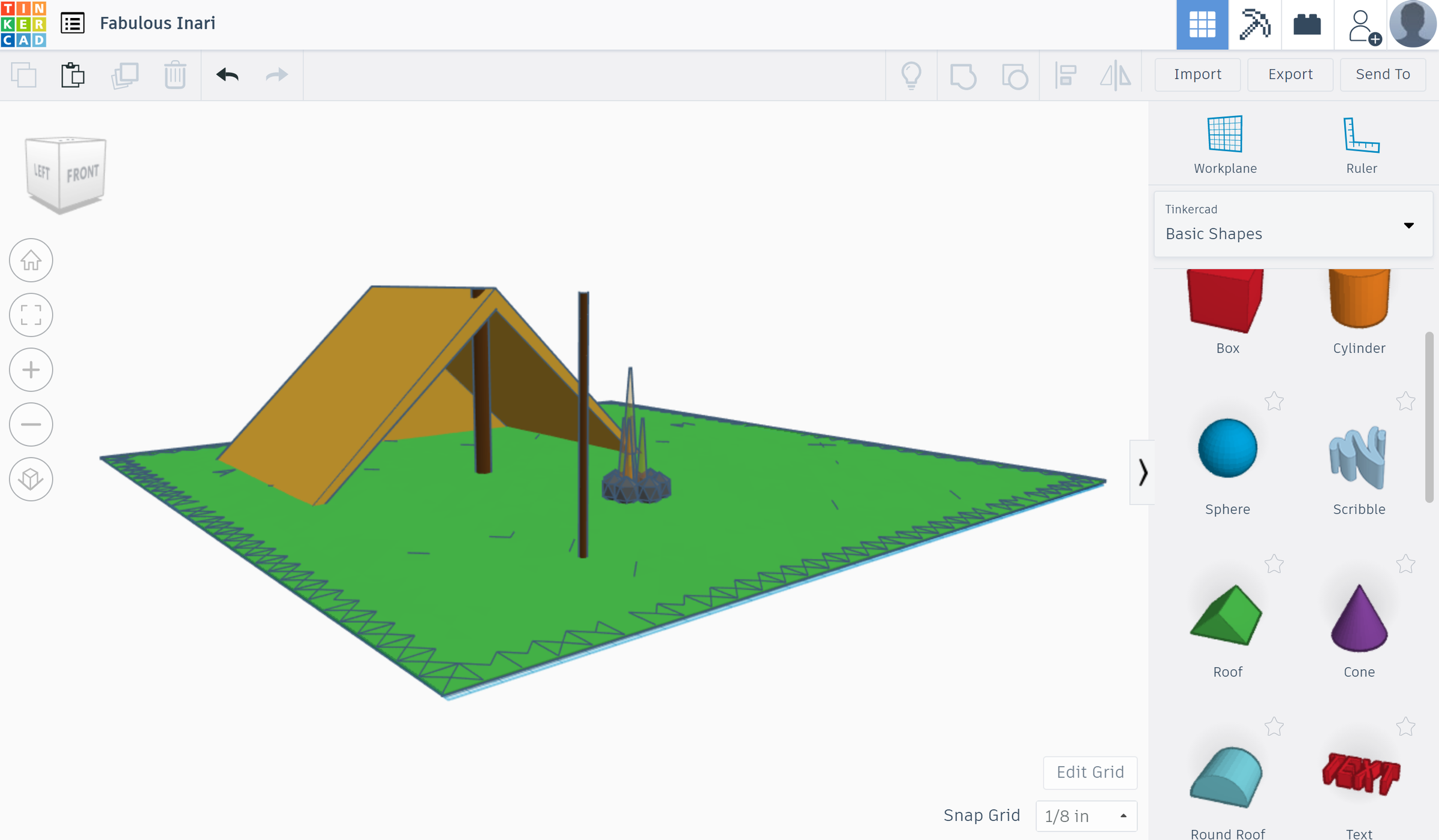 Tinkercad Camping Forest Contest (landscape) : 6 Steps - Instructables