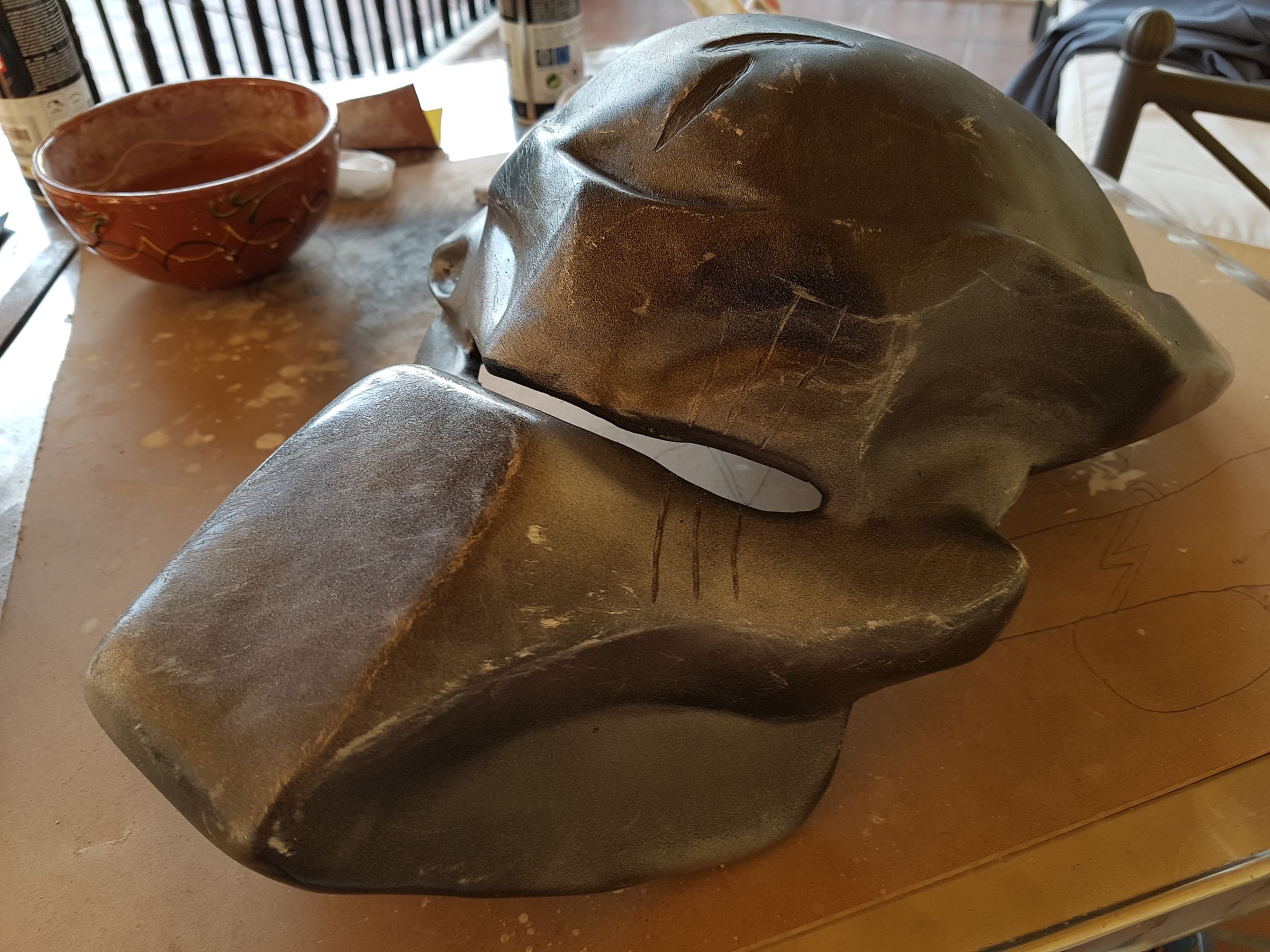 Predator Bio Helmet - Pepakura : 4 Steps (with Pictures) - Instructables
