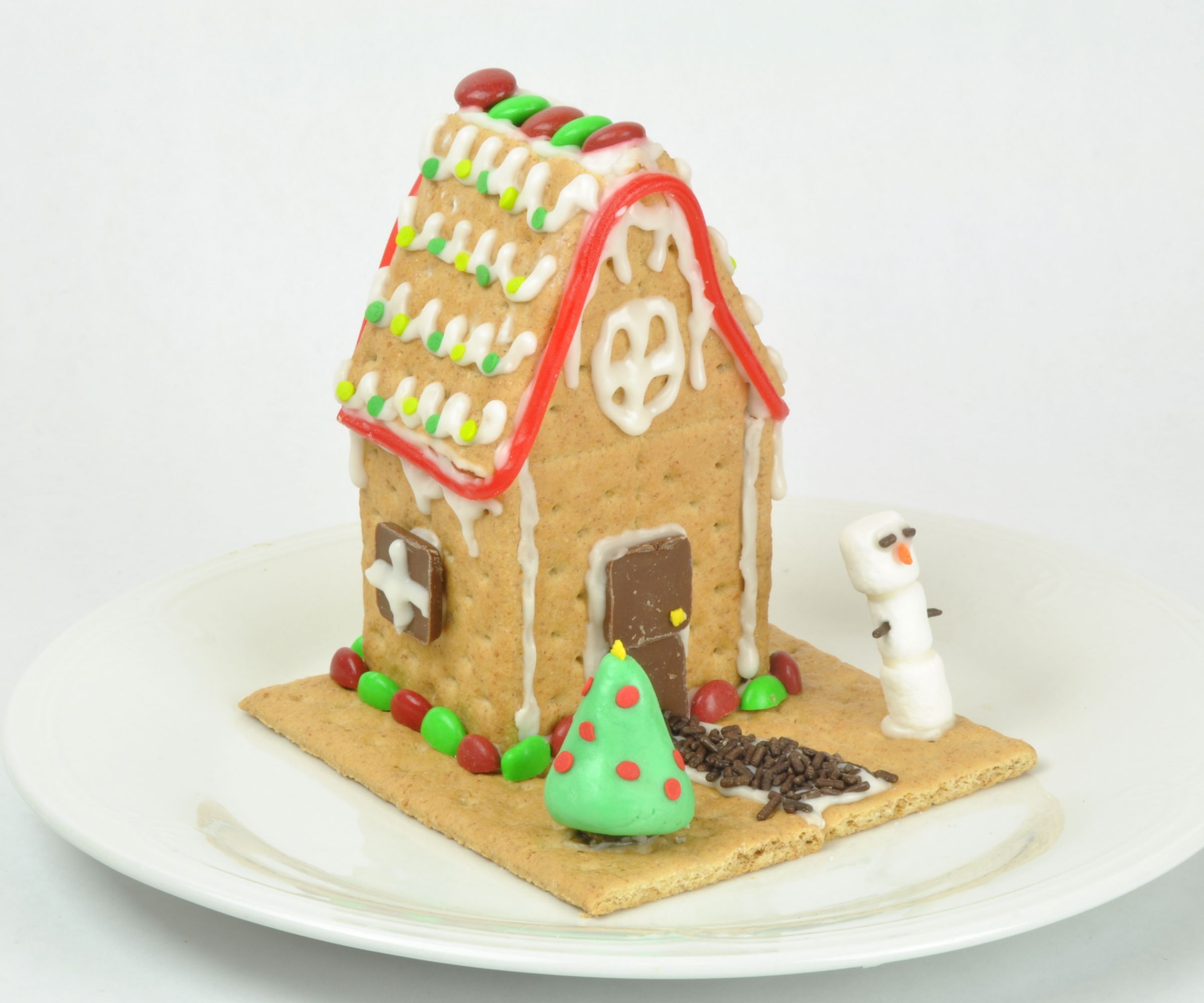Graham Cracker "Gingerbread" House for Kids : 6 Steps (with Pictures ...