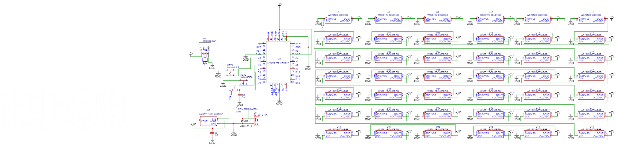 How to Make a Neopixel Rainbow Clock : 11 Steps (with Pictures ...