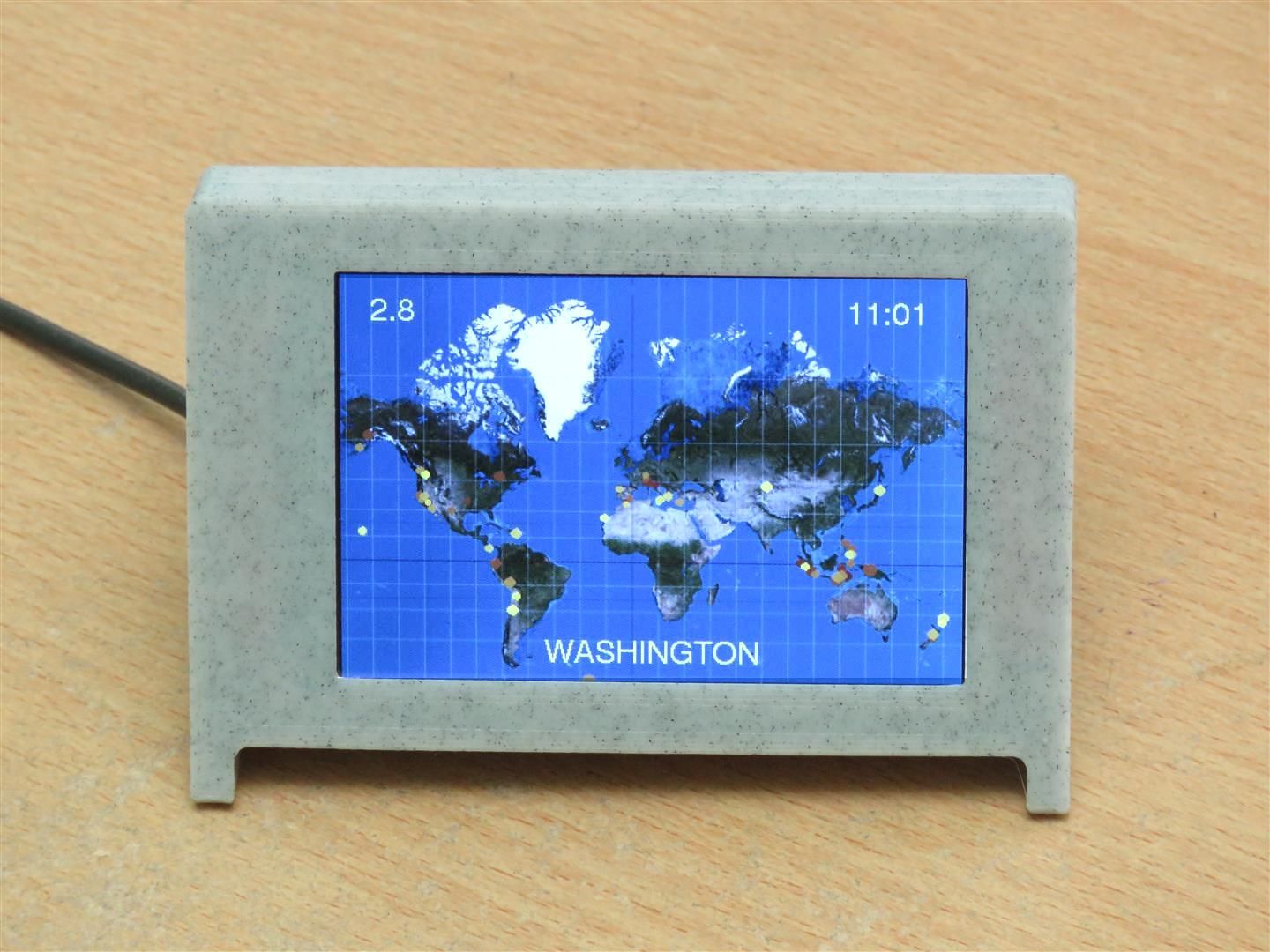 Global Earthquake Display : 6 Steps (with Pictures) - Instructables