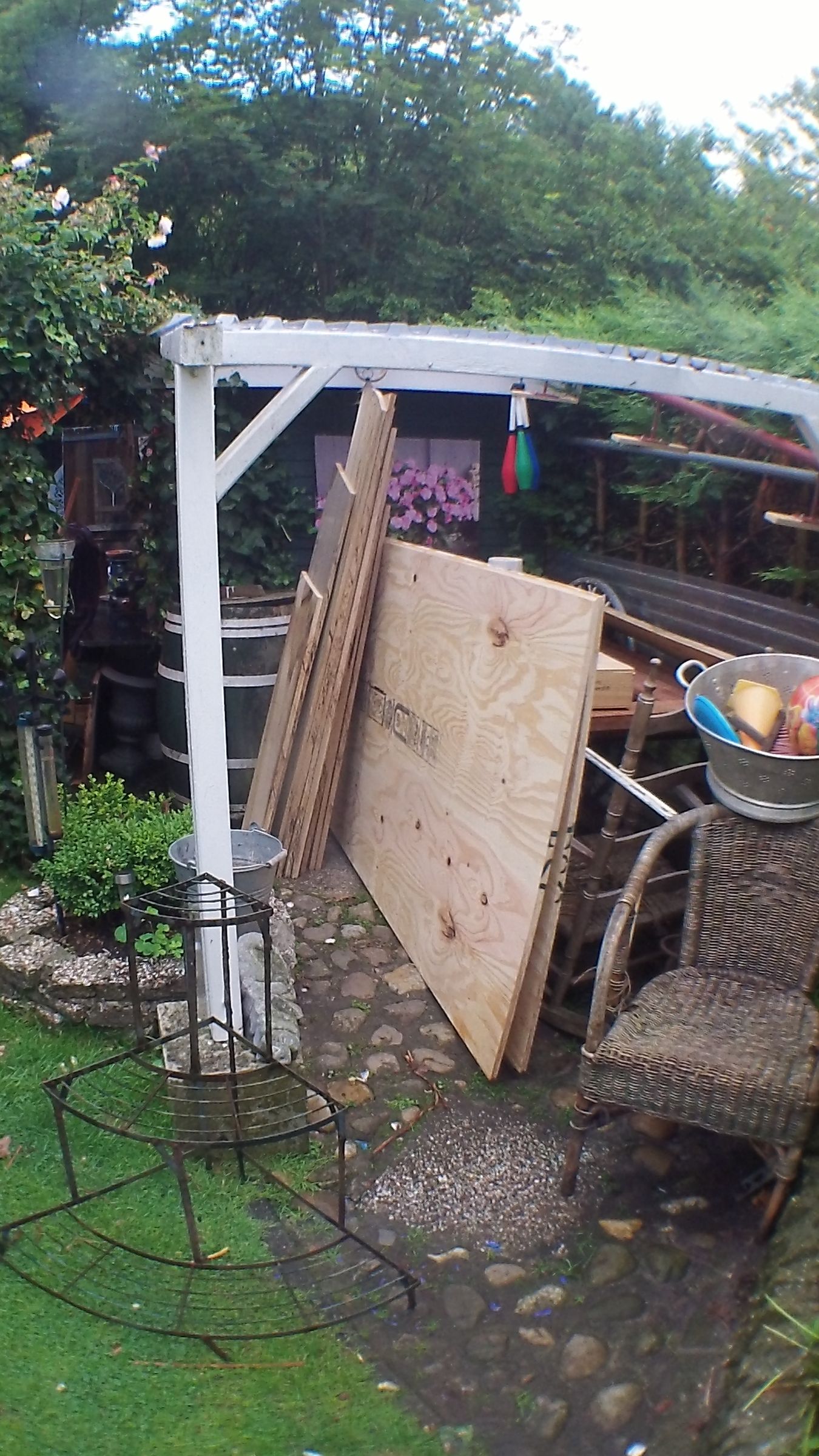 Improving My Backyard Platform - Instructables