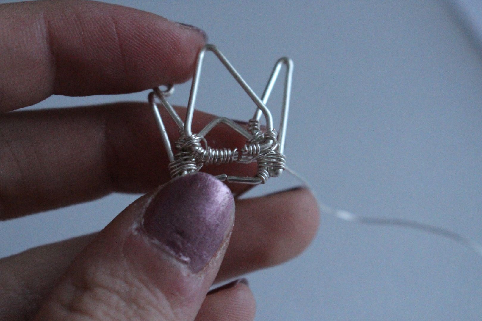 Wire "origami" Crane Pendant : 27 Steps (with Pictures) - Instructables