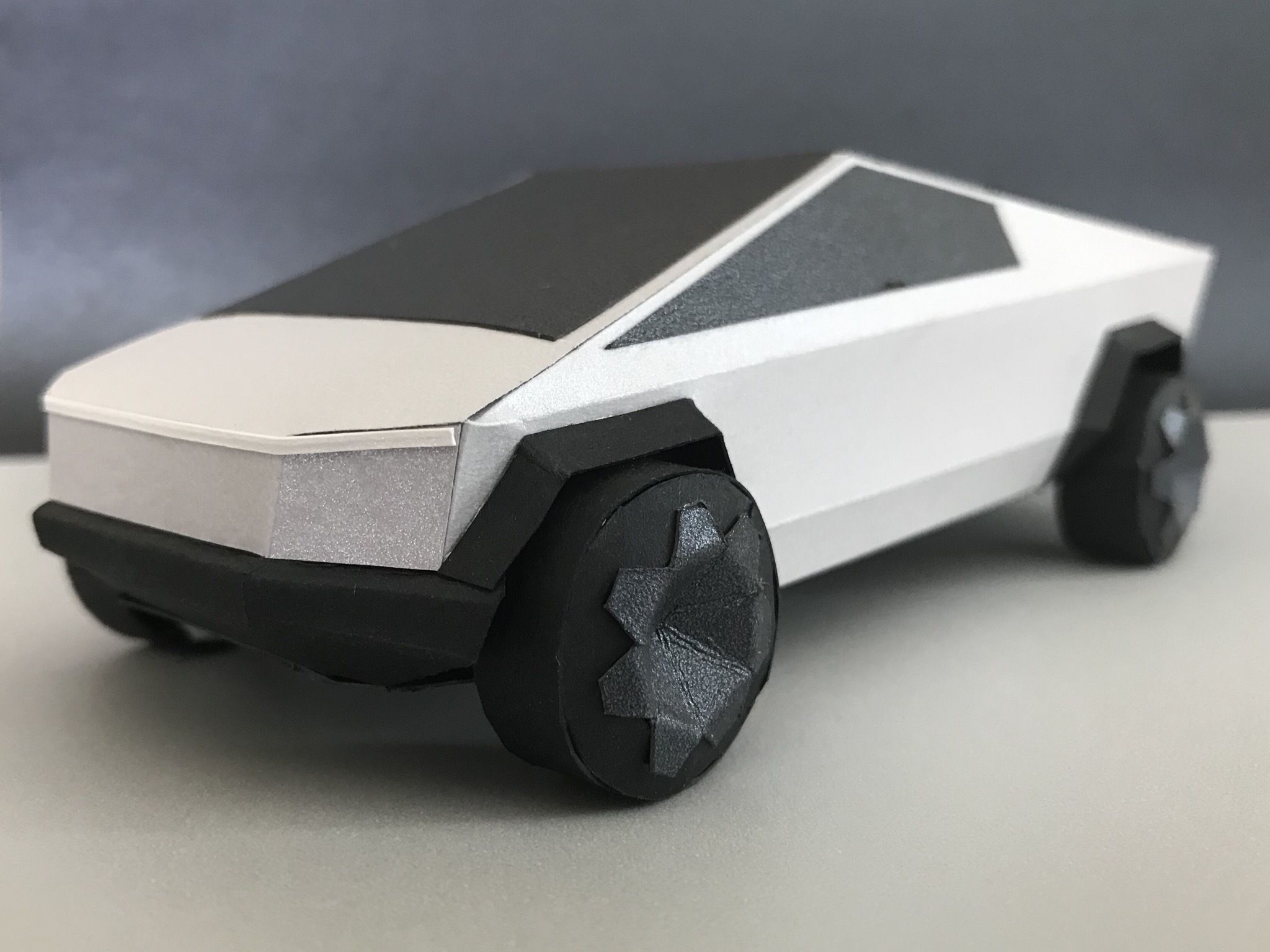 Tesla Cybertruck DIY Made of Paper! :) : 9 Steps (with Pictures ...