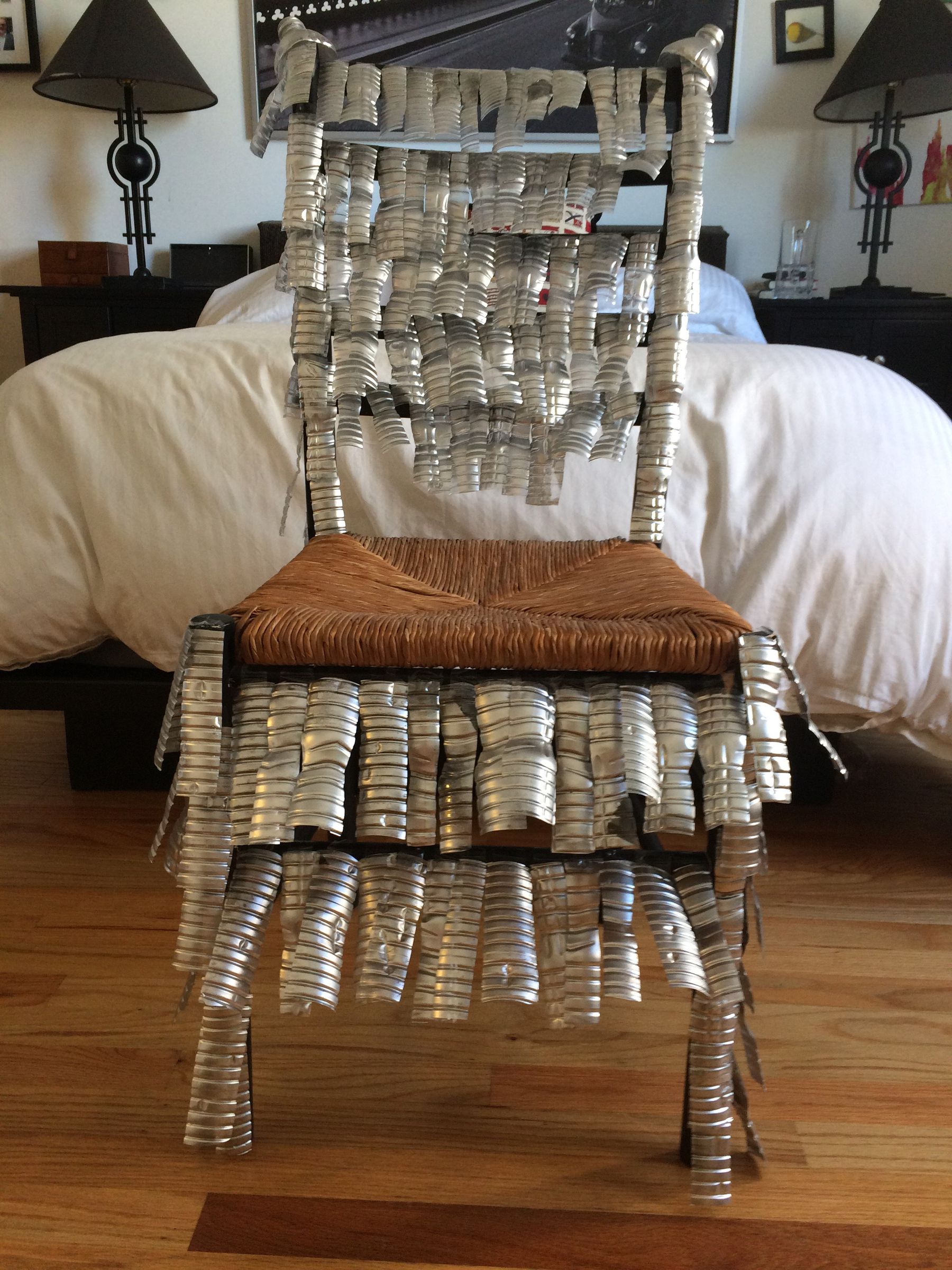 Plastic Bottle Armor Chair : 6 Steps - Instructables