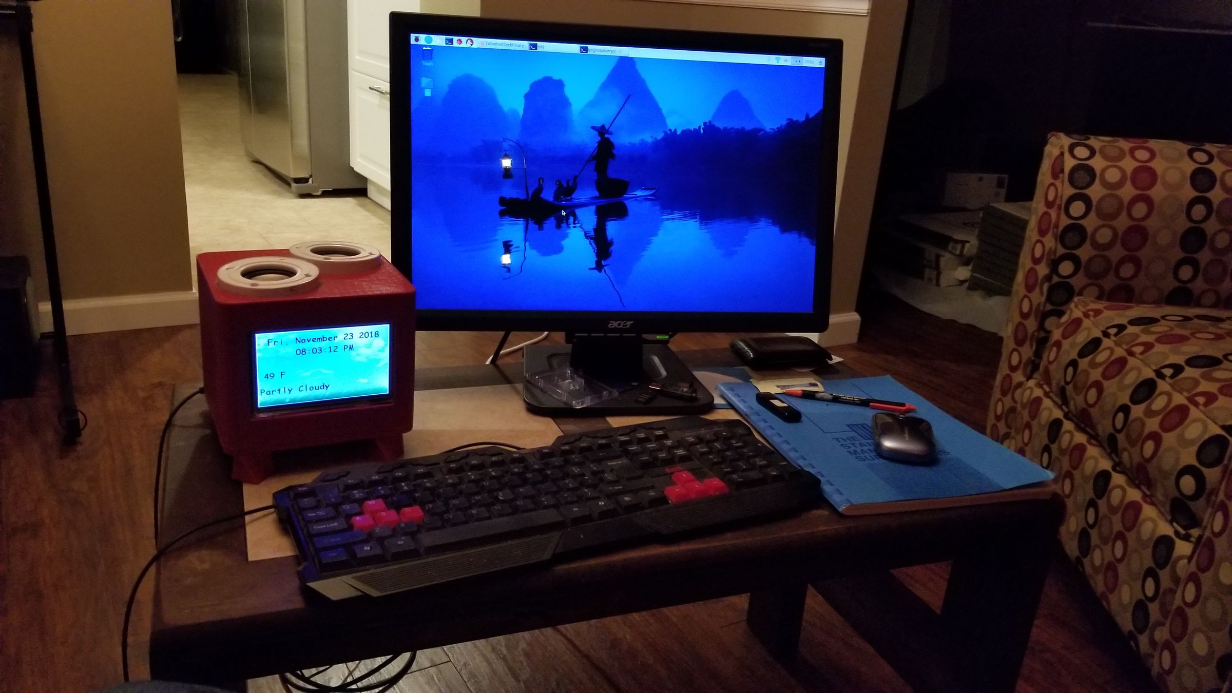 Raspi-Nextion Weather Clock : 7 Steps - Instructables