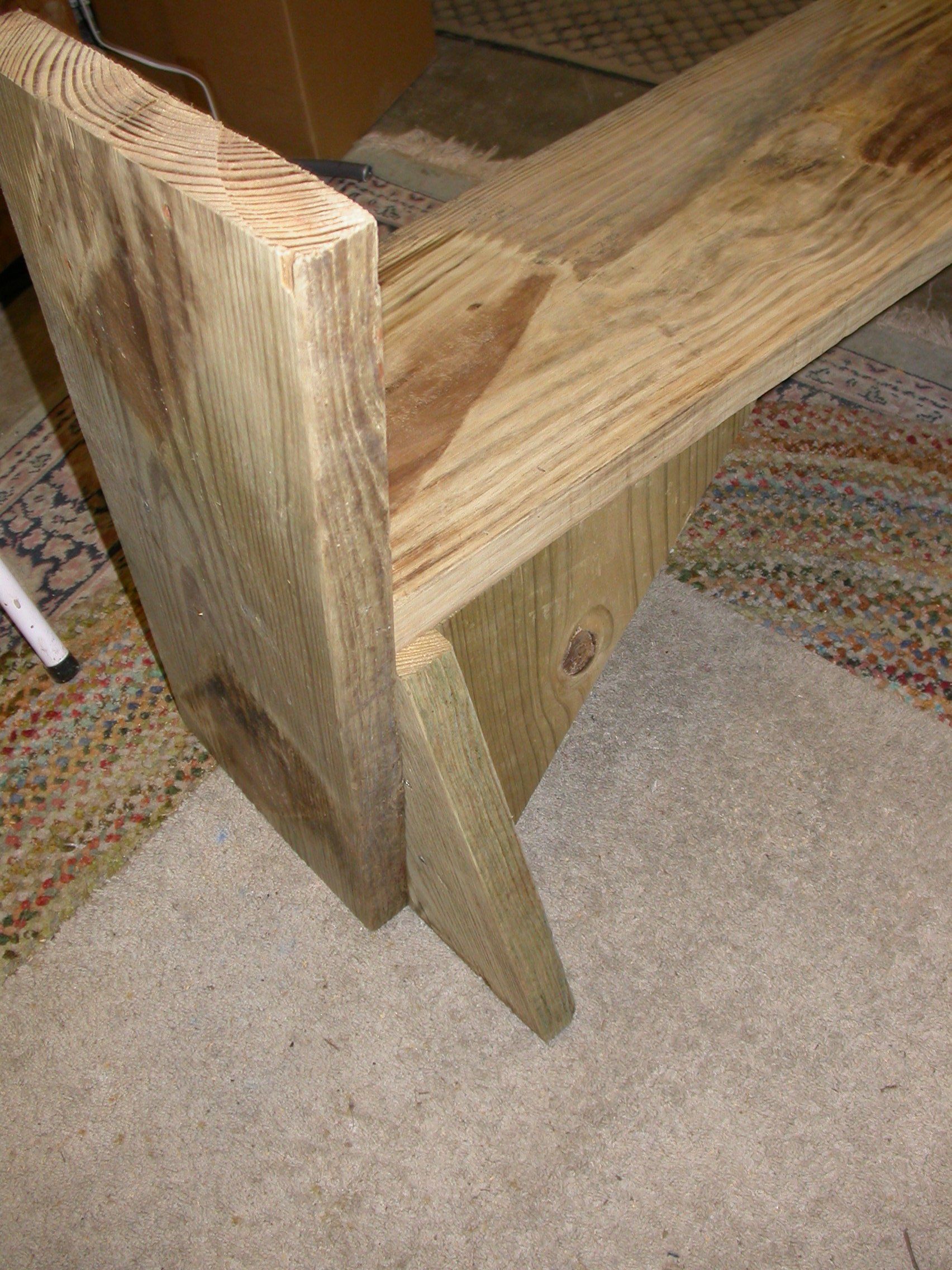 Easy Beach or Garden Bench Out of Scrap Wood - Instructables