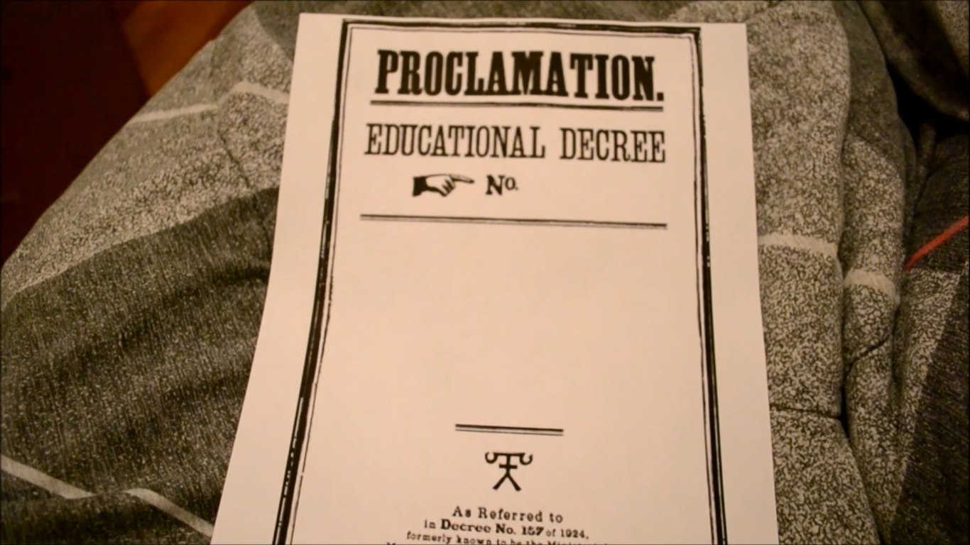 Harry Potter Dry Erase Proclamation DIY | CassKnowlton - Instructables