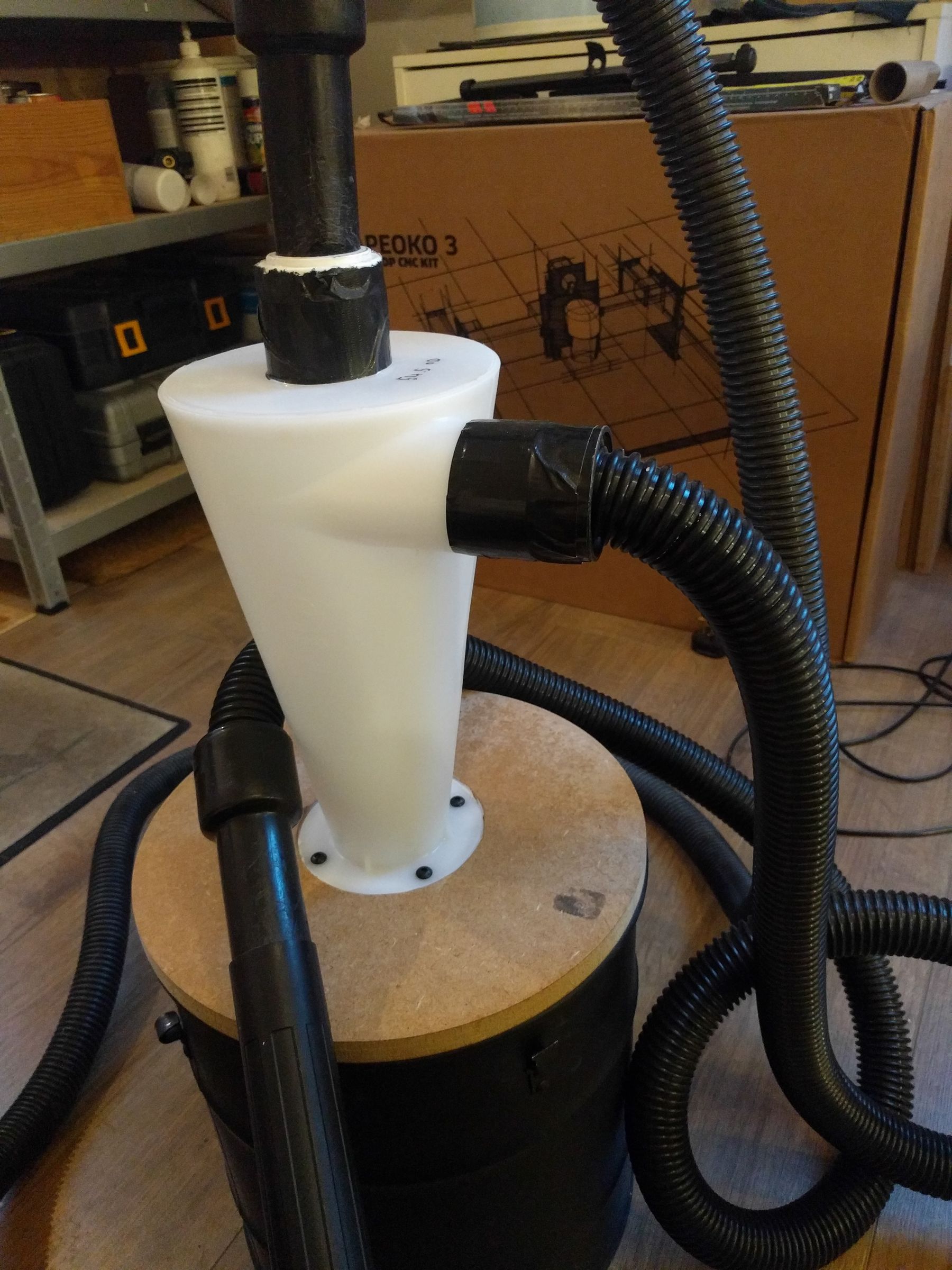 Cyclone Dust Separator on the Cheap! : 6 Steps (with Pictures ...