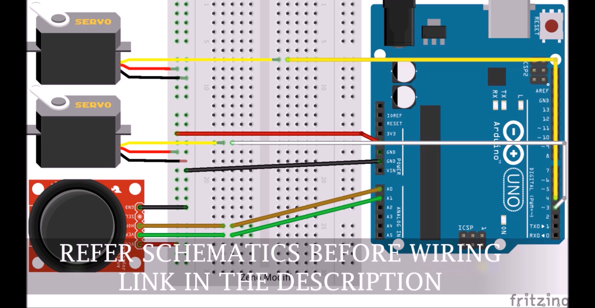 Joystick Servo Controller : 6 Steps - Instructables