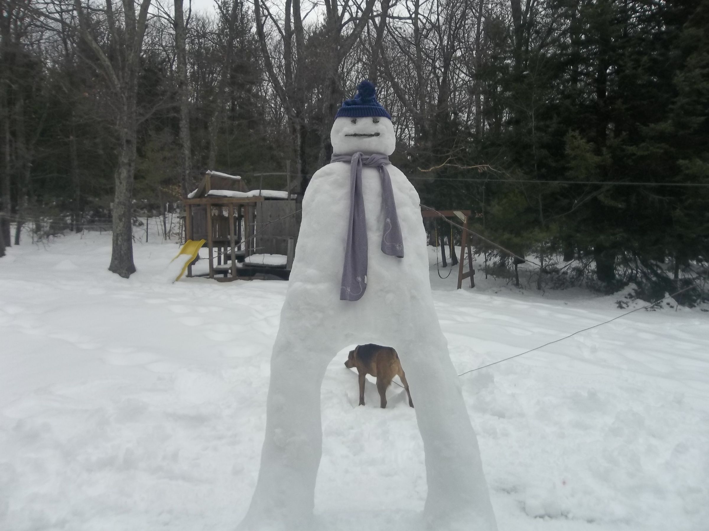 Snowman on Legs - Instructables