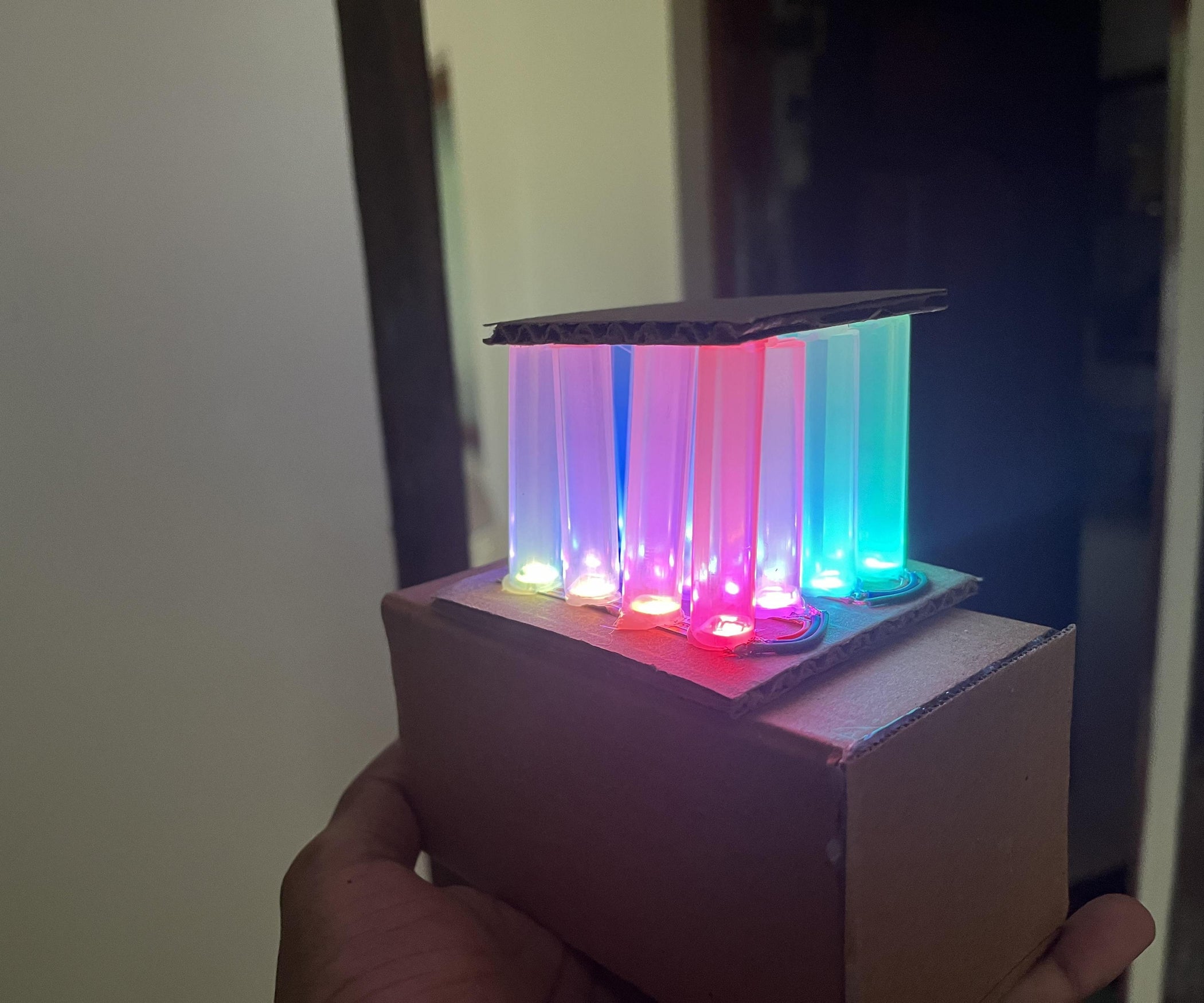 How to Make RGB LED Matrix Lamp With Hot Glue Stick and Arduino : 7 Steps (with Pictures ...