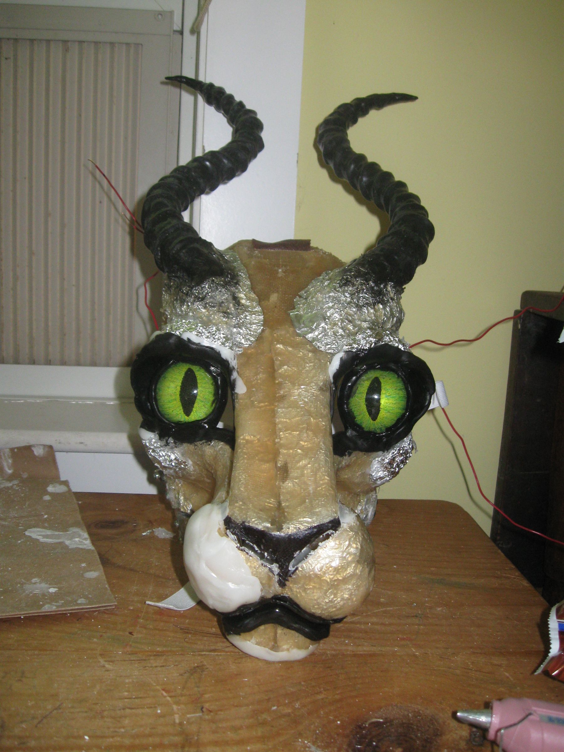 Making a Cat(?) Mask With Fiberglass : 18 Steps (with Pictures ...