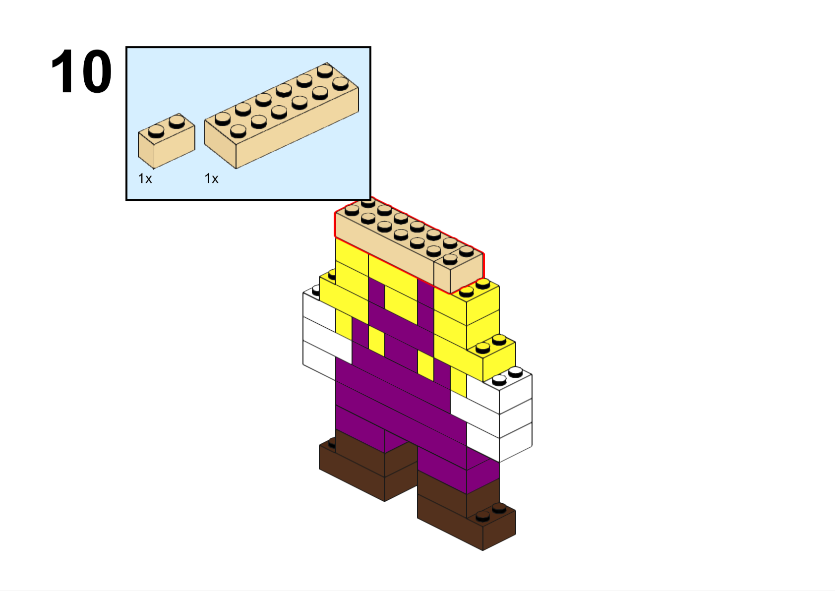 How to Build Super Mario Bros Wario Lego Pixel Art - Stop Motion Video ...