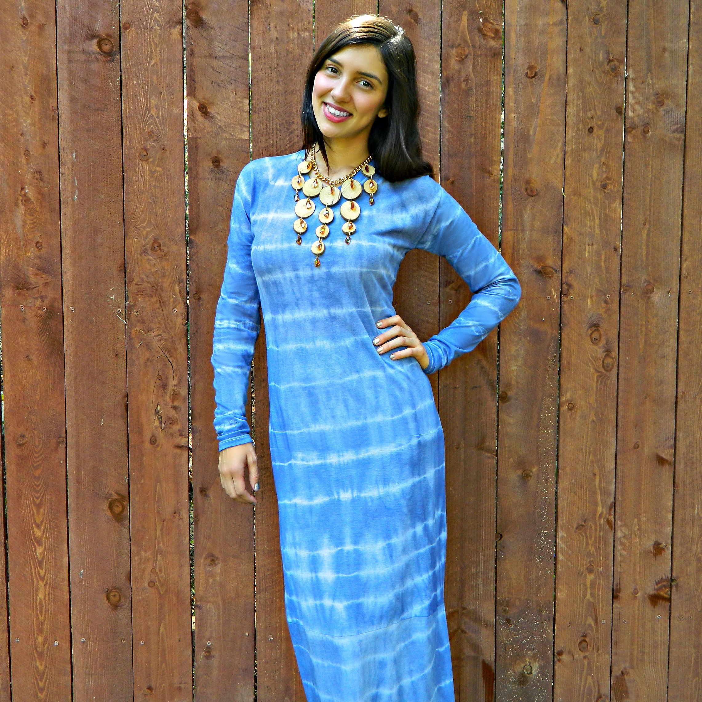 Full Length T-shirt Dress (from 4 Tees) : 10 Steps (with Pictures ...