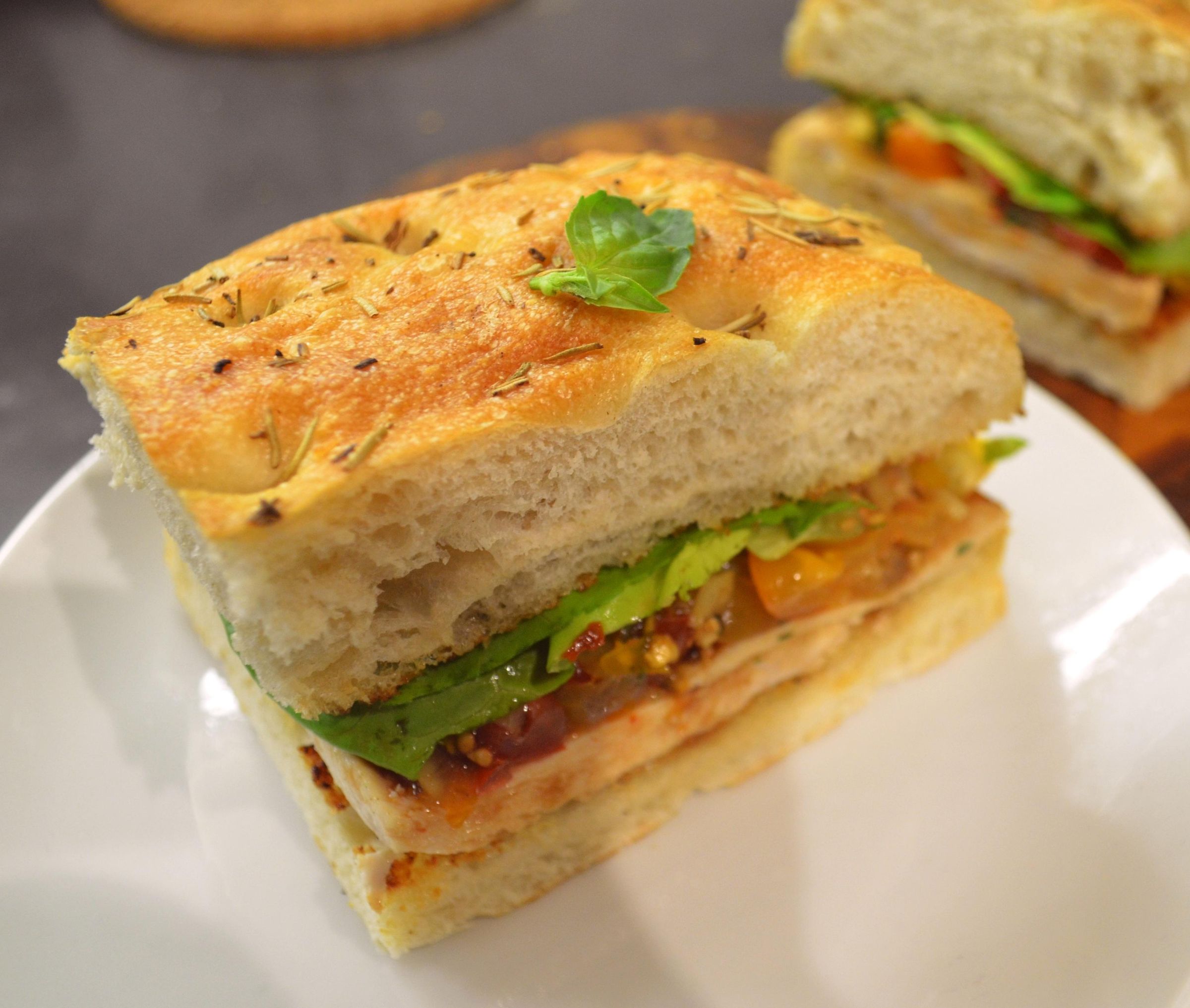 Sandwich: Chicken & Bruschetta on Focaccia : 5 Steps (with Pictures ...
