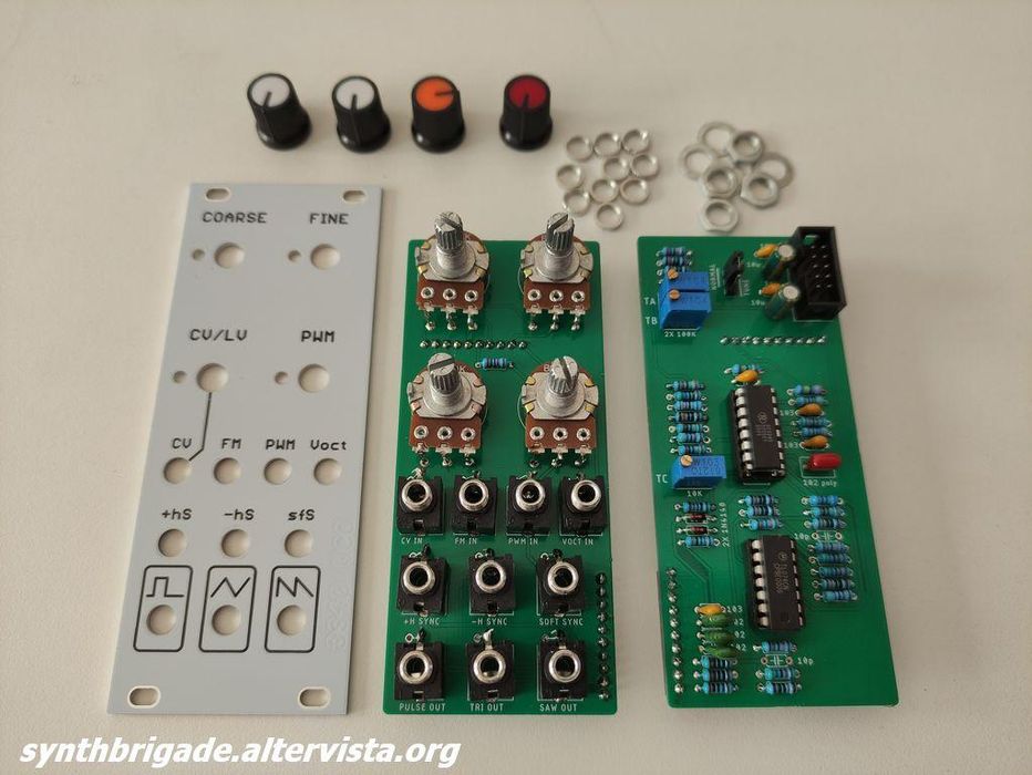 CEM3340 Voltage Controlled Analog Oscillator Module V2 : 4 Steps ...
