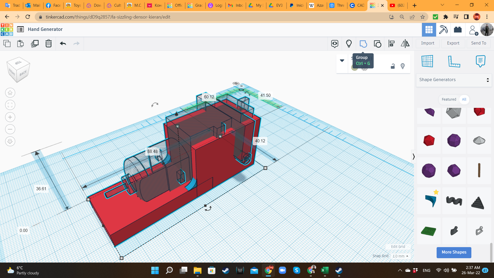 Tinkercad Robotics for School: Human-Powered Battle Beasts! : 30 Steps ...