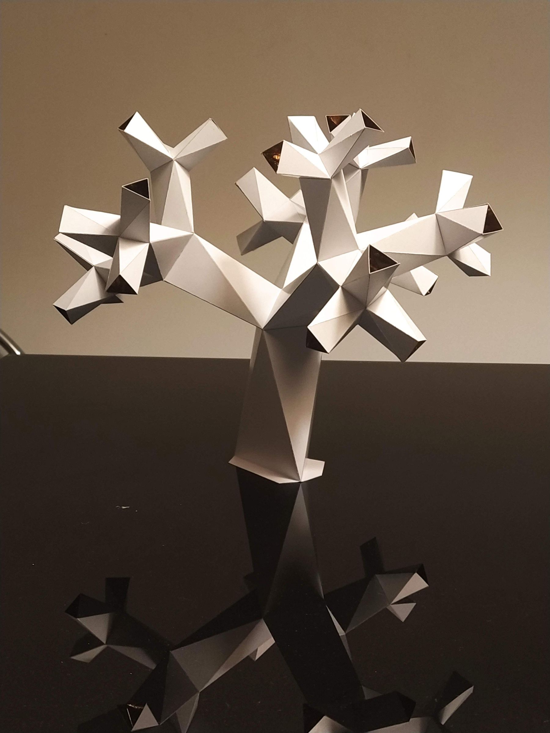 Paper Fractal Tree With Glowing Tips : 8 Steps (with Pictures ...