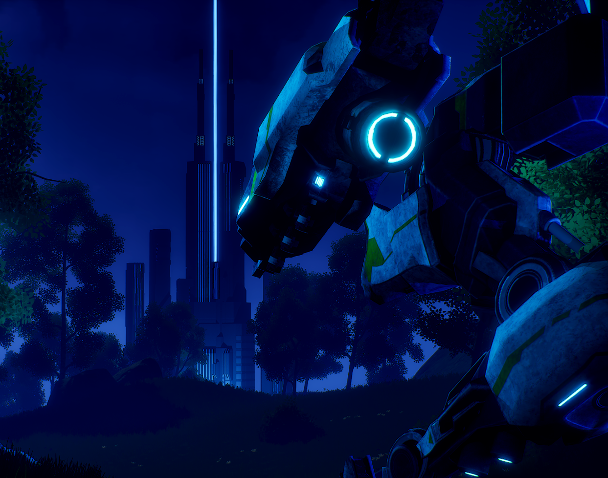 Futuristic Mech Scene : 8 Steps (with Pictures) - Instructables