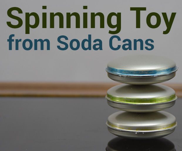Awesome Spinning Toy Made From Soda Cans : 5 Steps (with Pictures ...