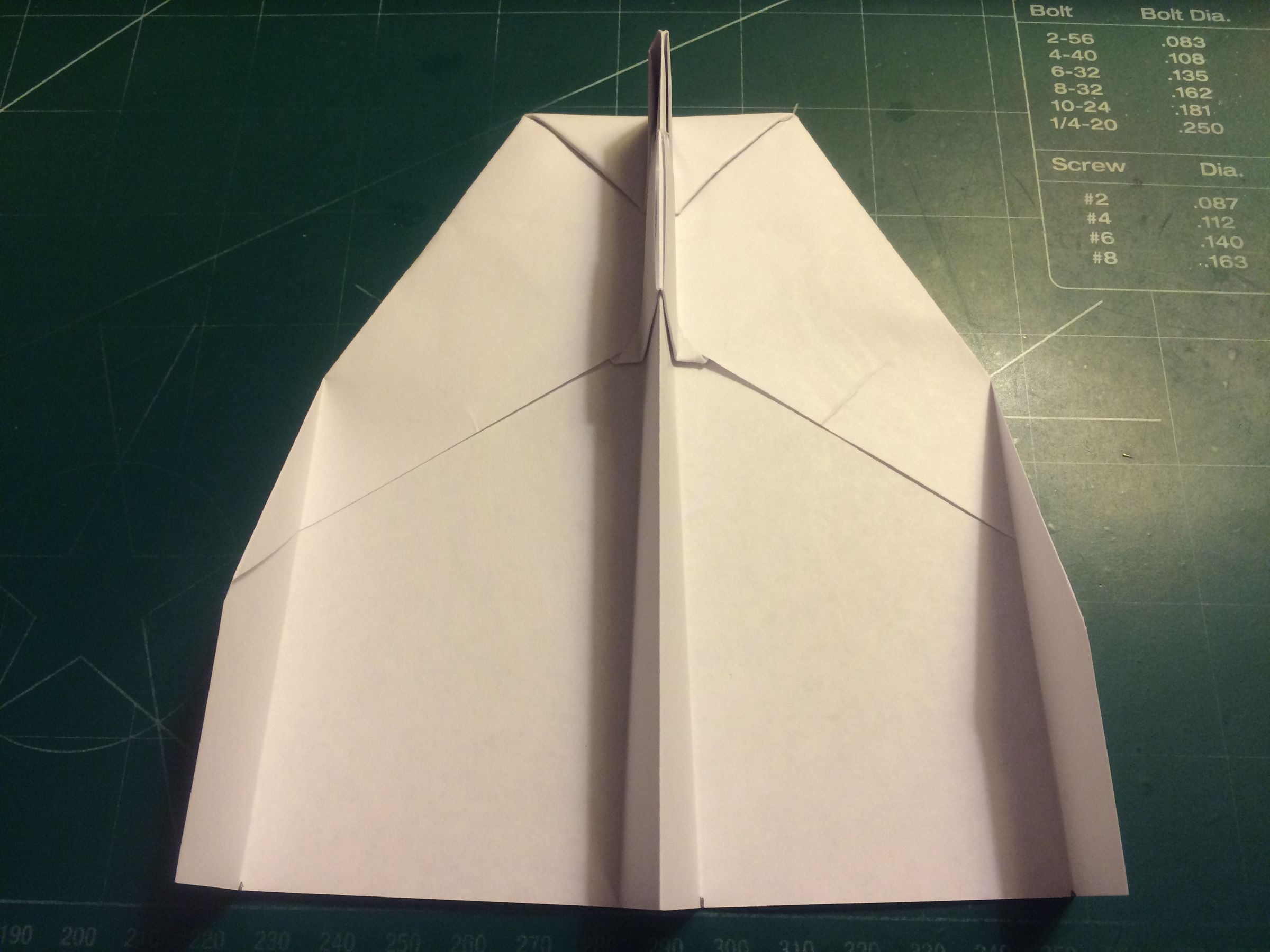 How to Make the Strike Eagle Paper Airplane : 4 Steps - Instructables