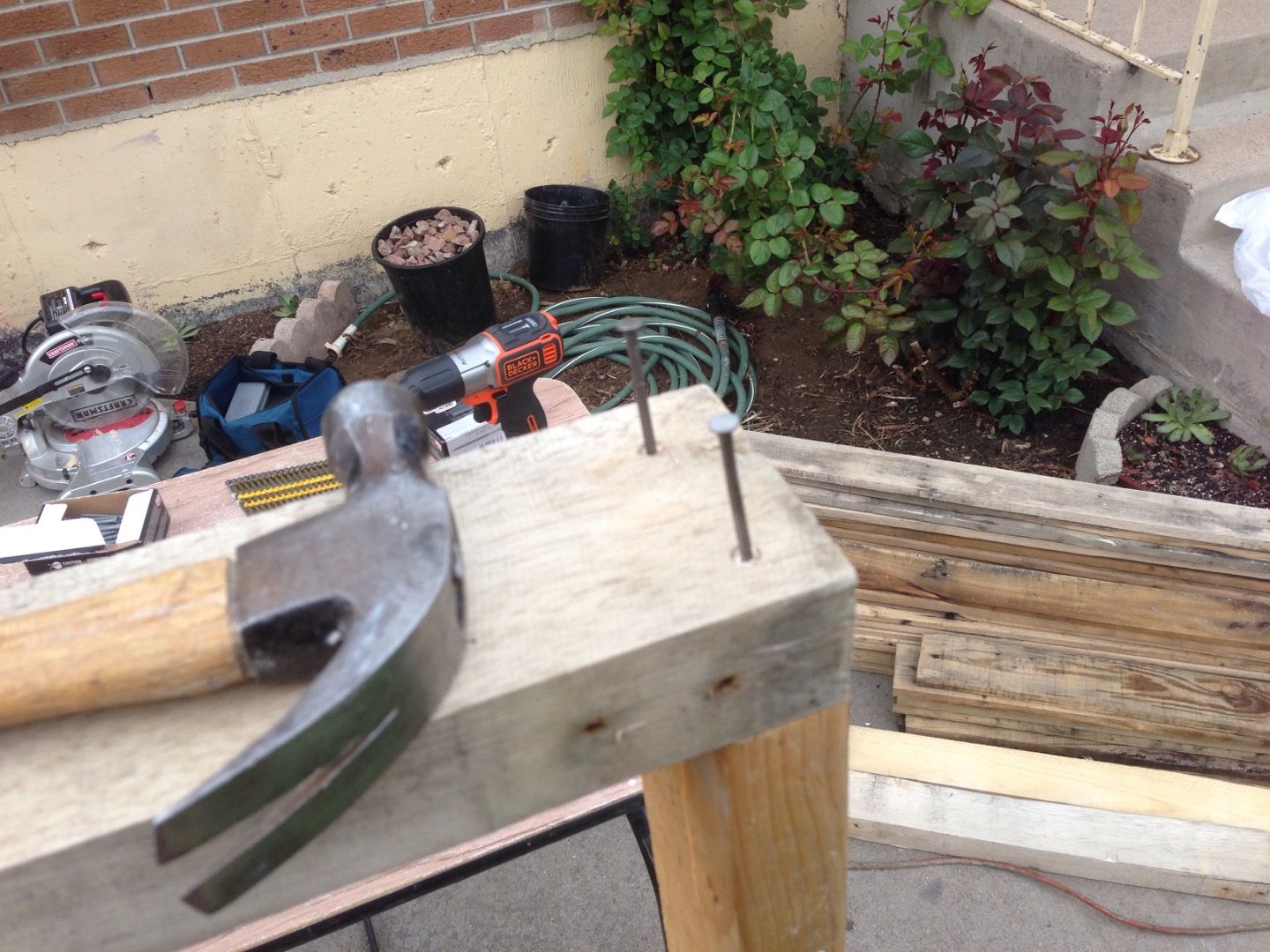 Raised Bed Pallet Planter *Updated August 21st, 2015* : 9 Steps (with ...