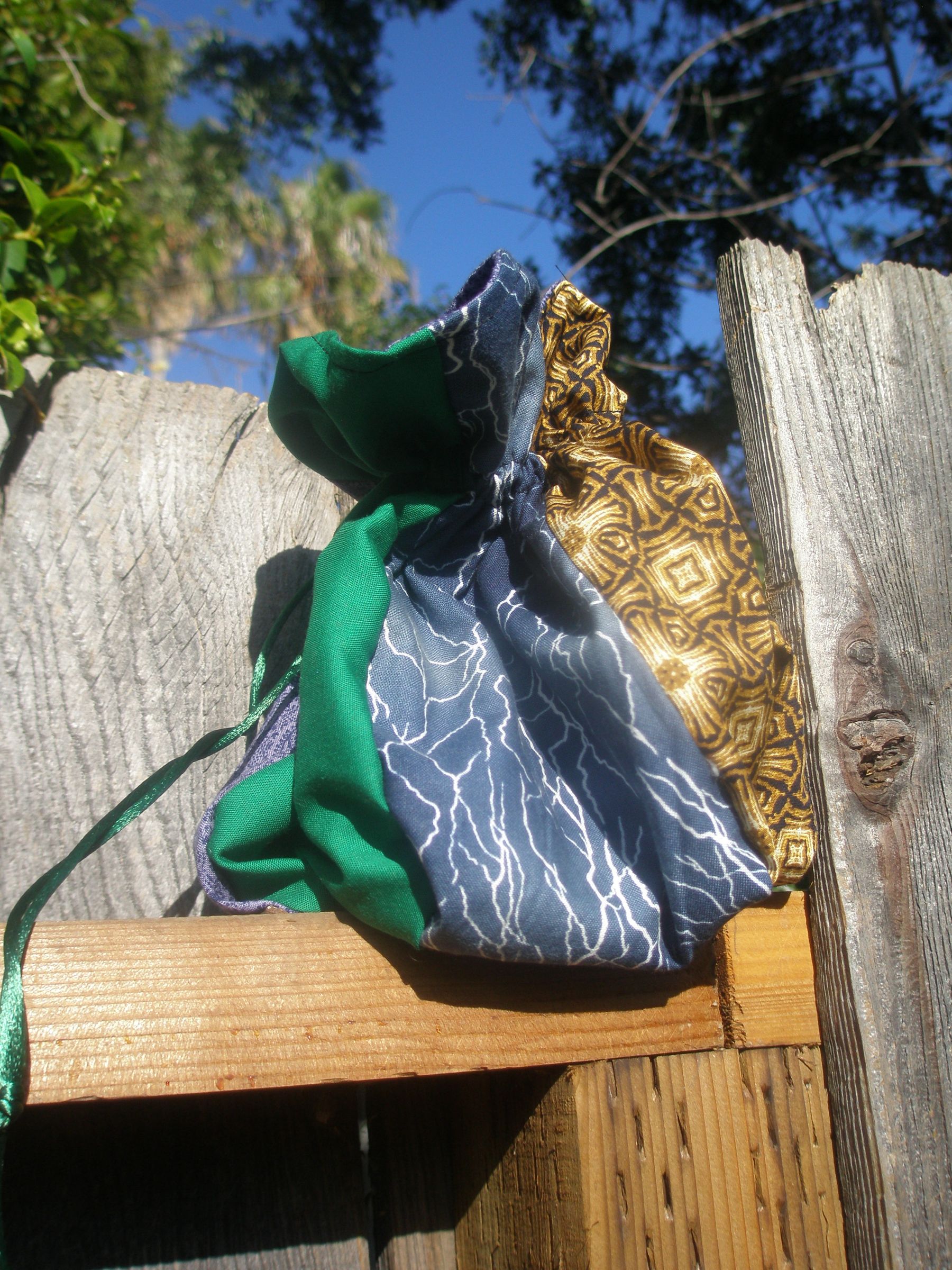 How to Make a Patchwork Drawstring Bag/hat : 8 Steps (with Pictures ...