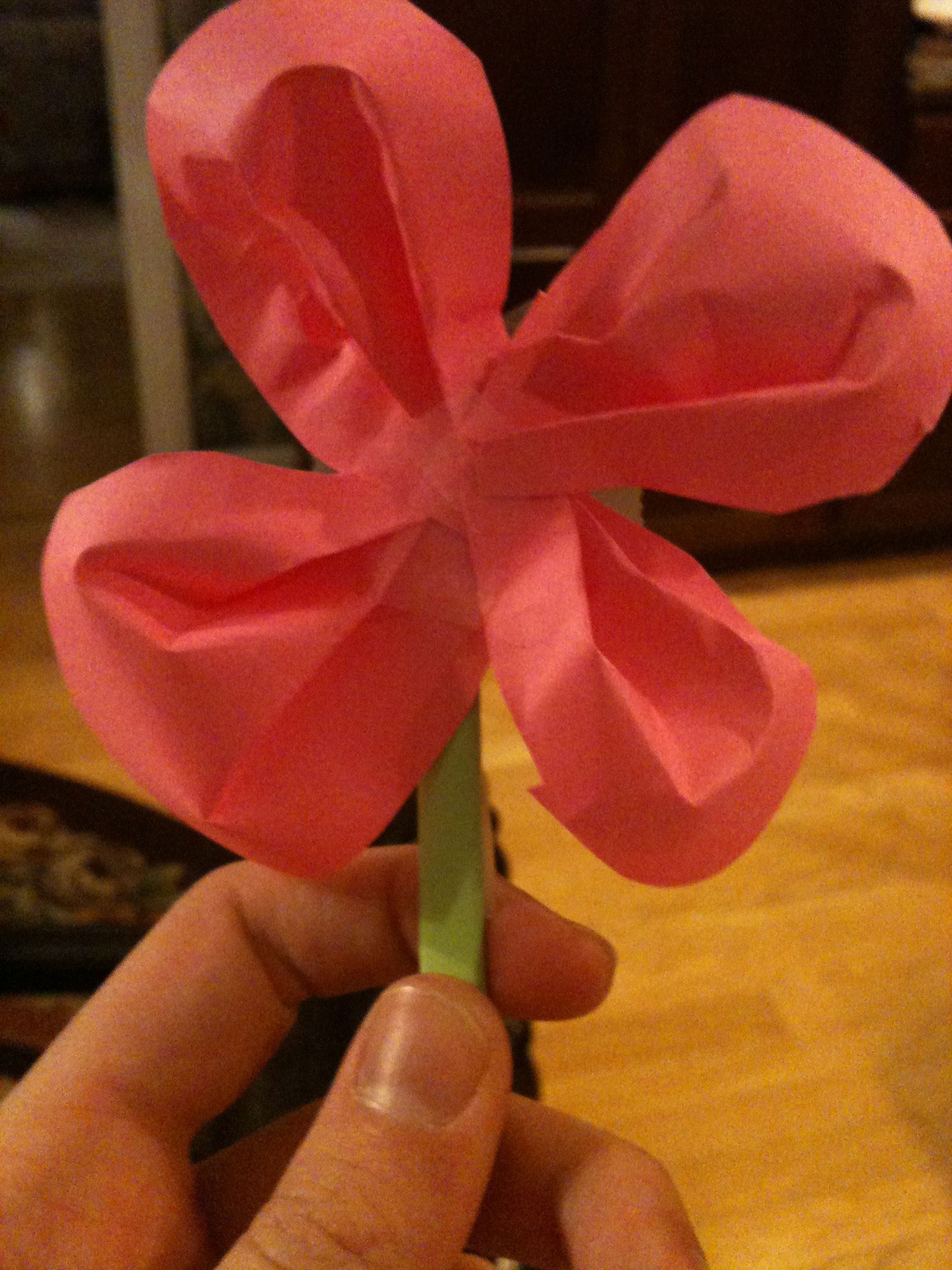 Post-it Note Flower : 4 Steps - Instructables