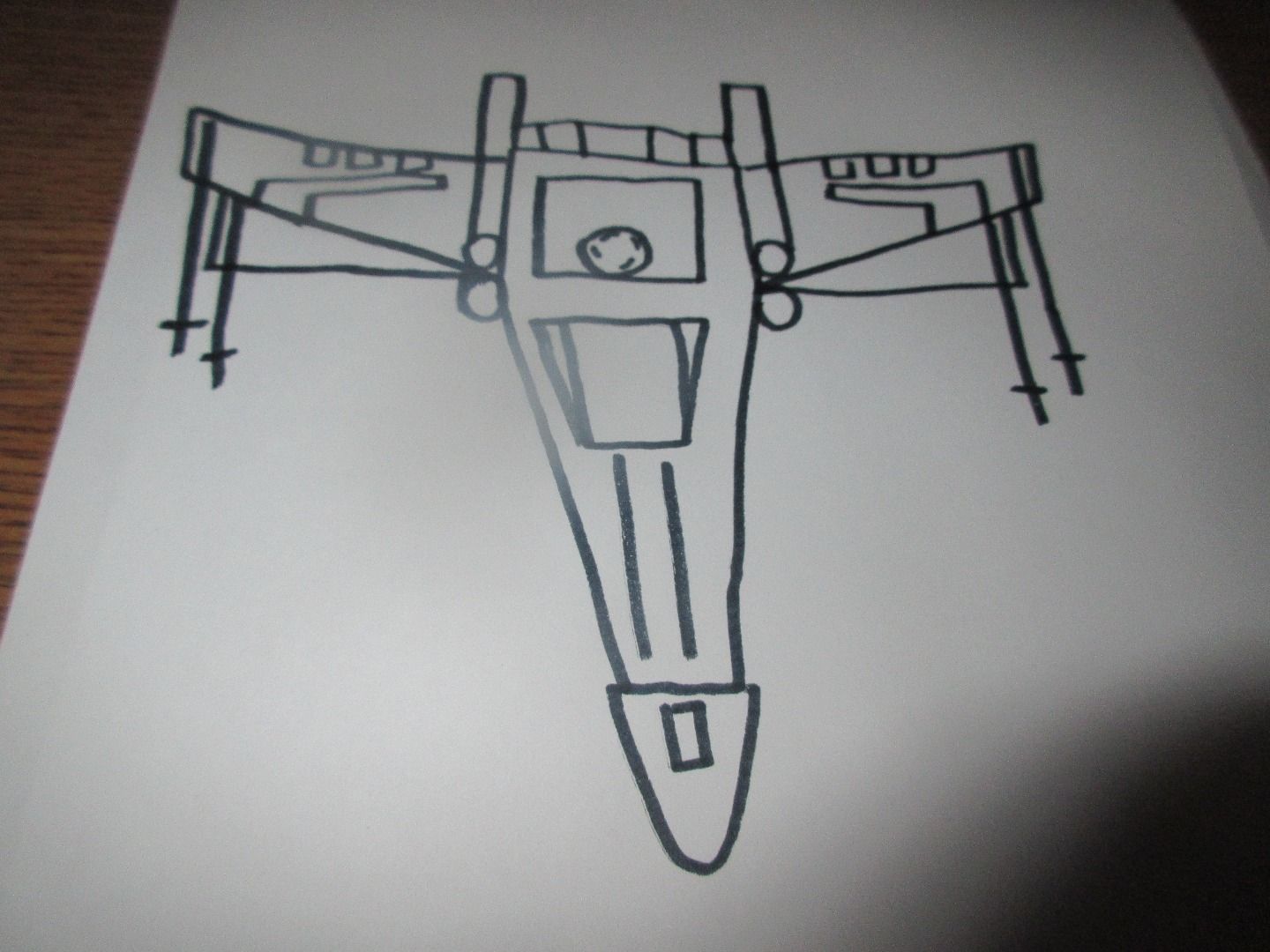 How to Draw an X-Wing Fighter - Instructables