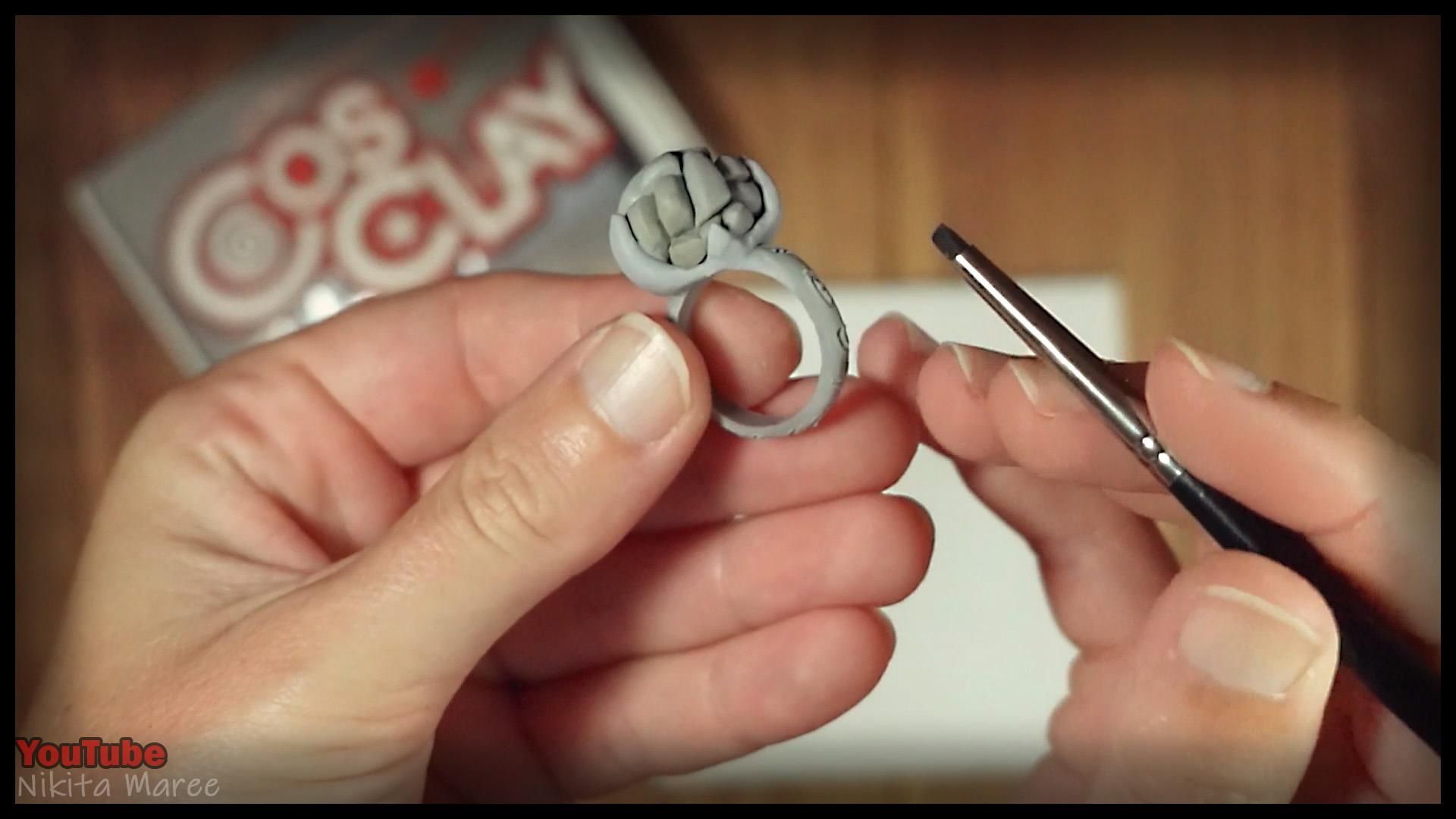 How to Sculpt a Hextech Crystal Ring Out of Polymer Clay. : 6 Steps ...