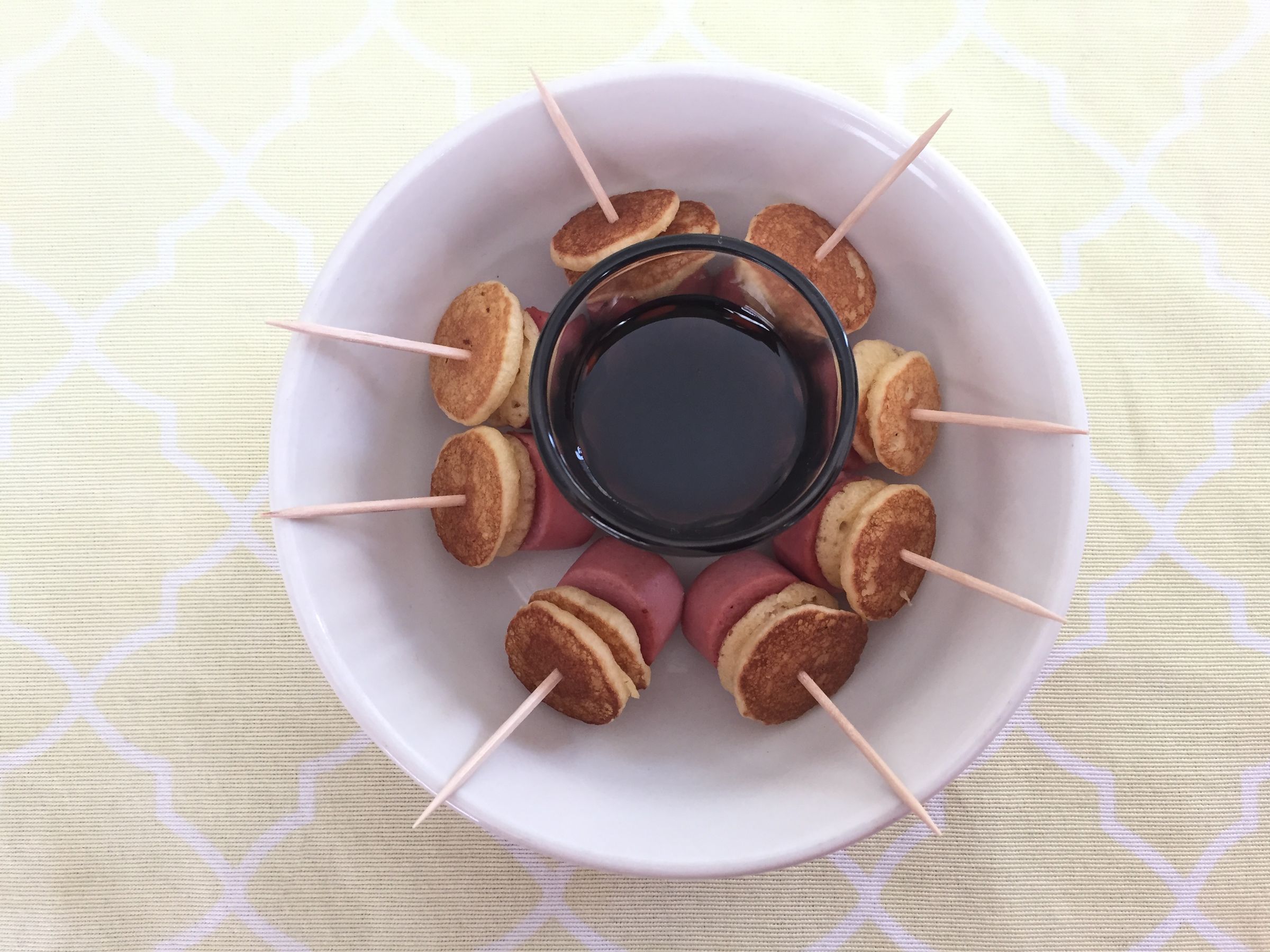 Mini Pancakes and Sausage Snack : 6 Steps - Instructables