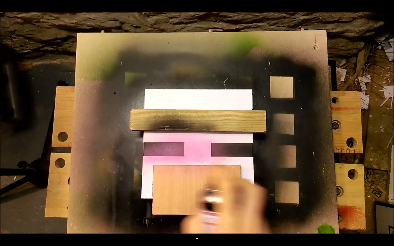 Minecraft Cama Papercraft