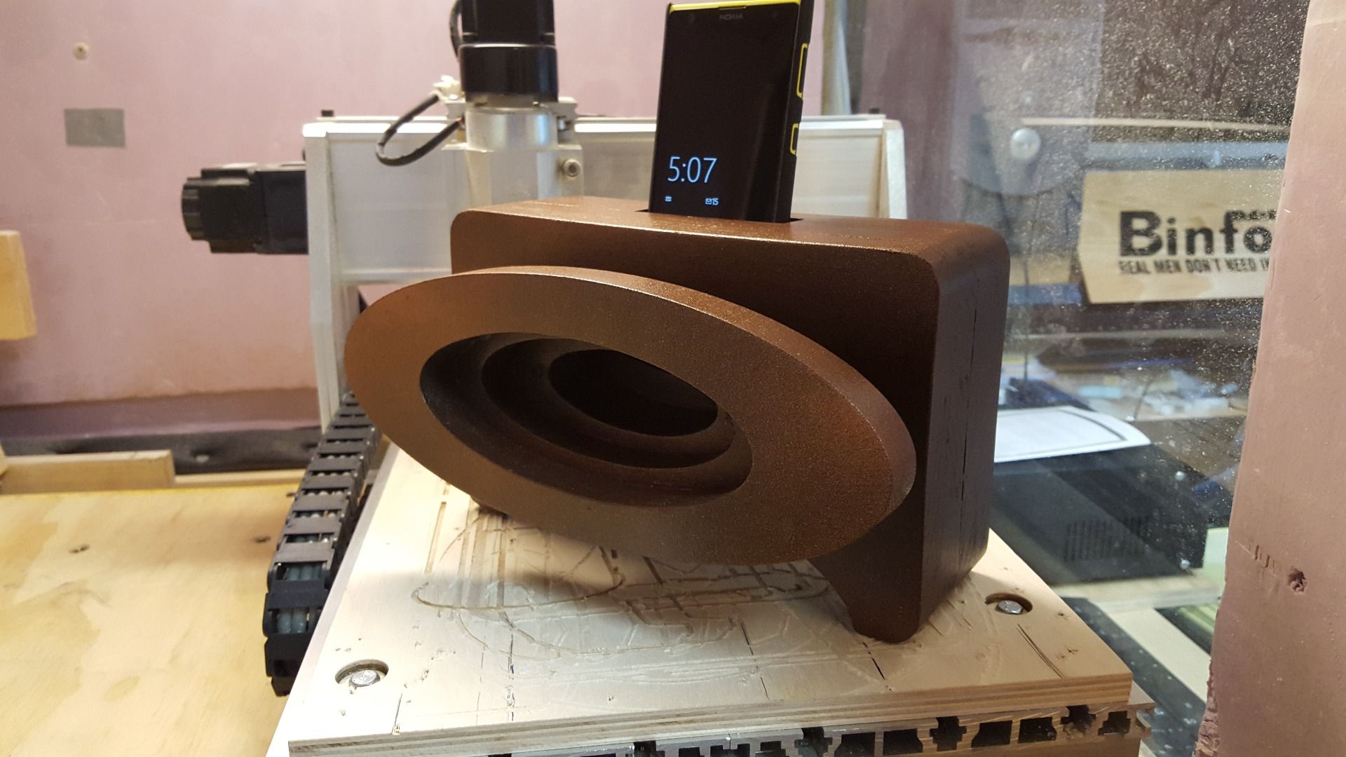 Passive Phone Speaker - a CNC Project - Instructables